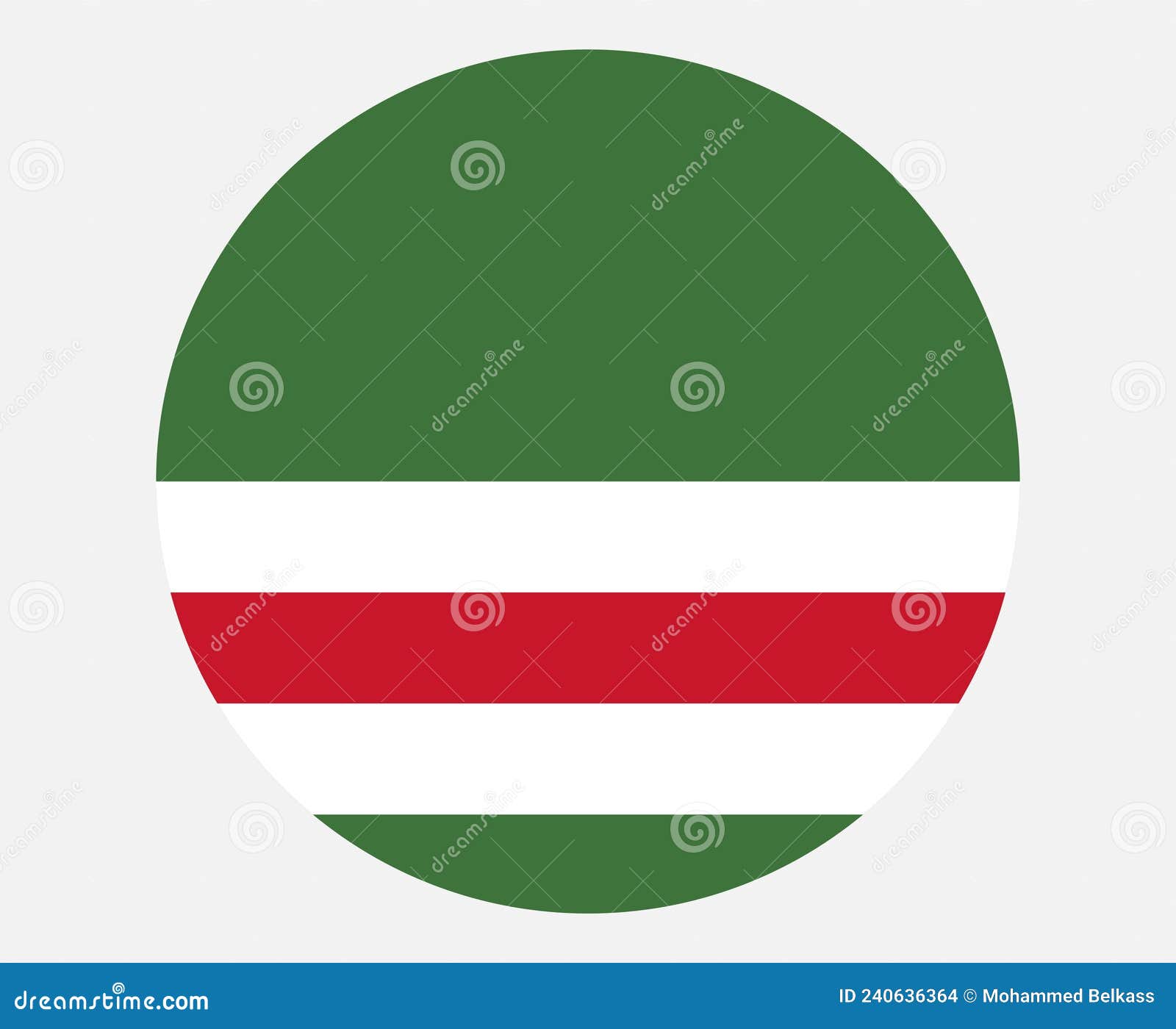 Chechen Republic Flag National Europe Emblem Icon Vector Stock Vector ...