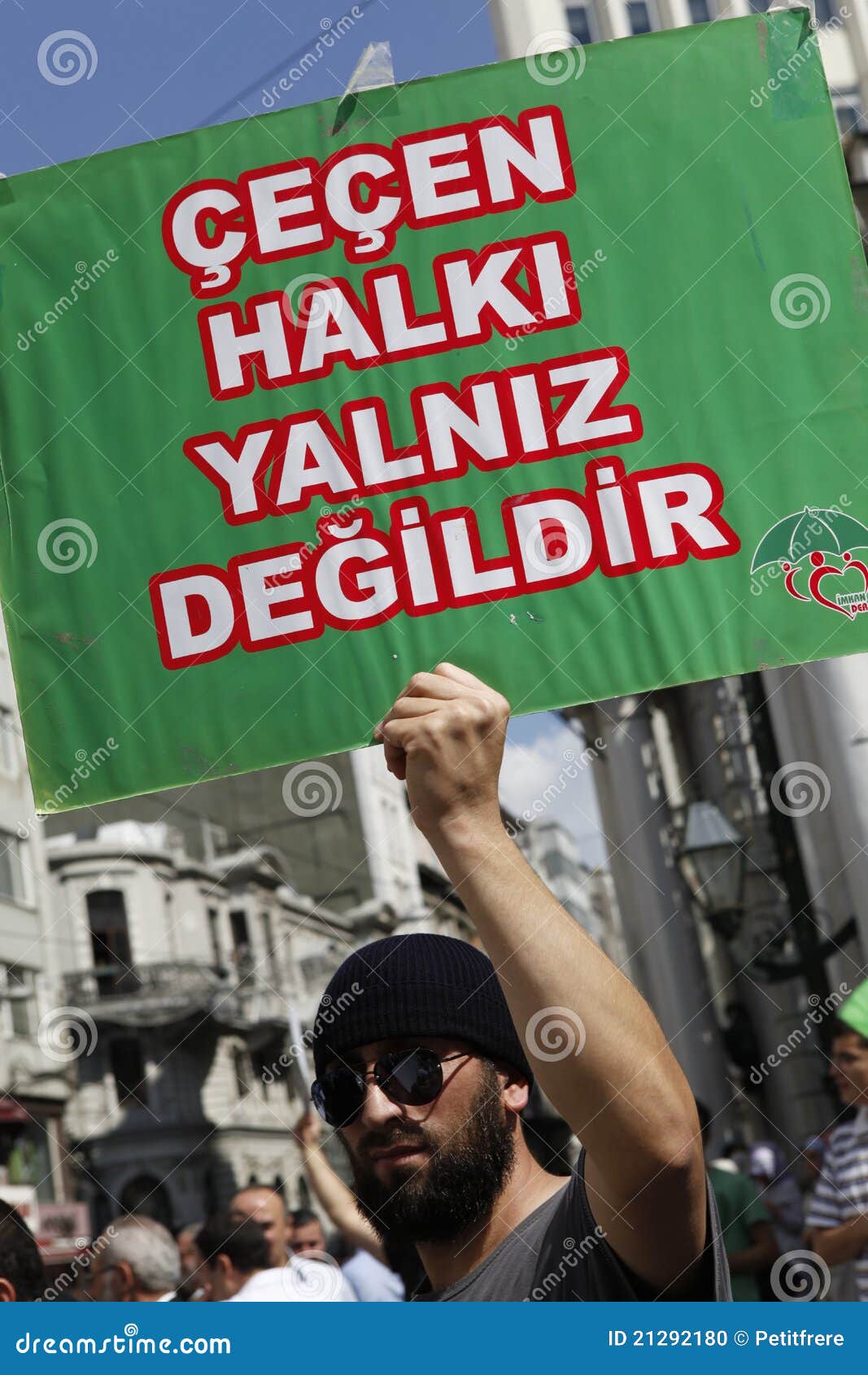 Chechen Protest in Istanbul,Turkey Editorial Image - Image of russian ...