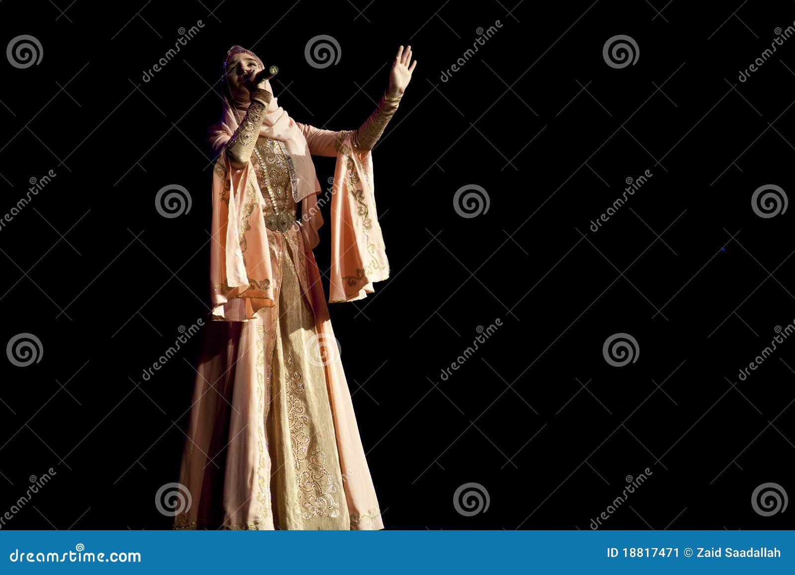 Chechen Singer Sagaipova editorial photo. Image of jordan - 18817471