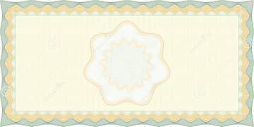 Check stock vector. Illustration of document, frame, ornament - 15775724