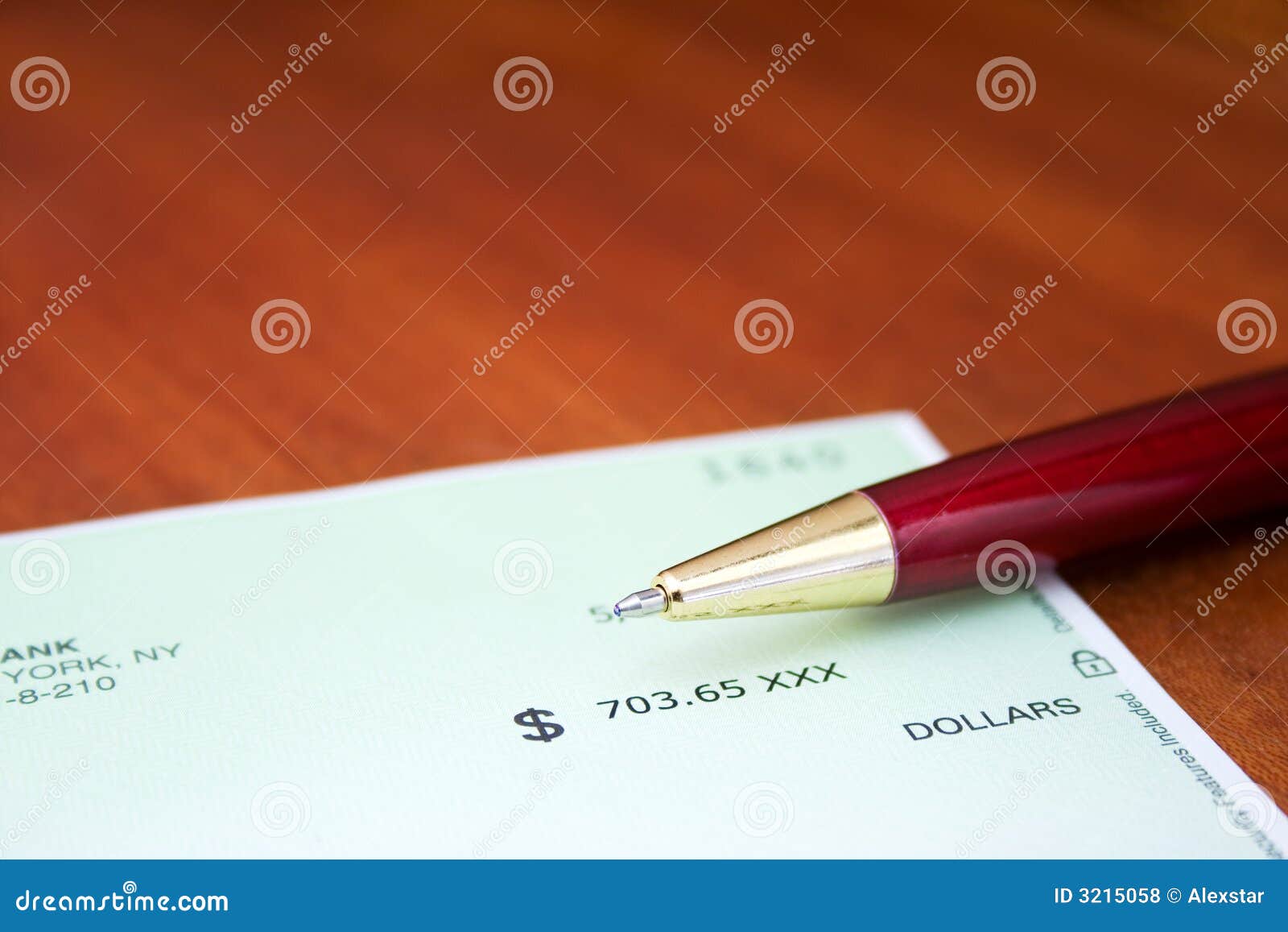 Check stock photo. Image of bank, investing, financial - 3215058