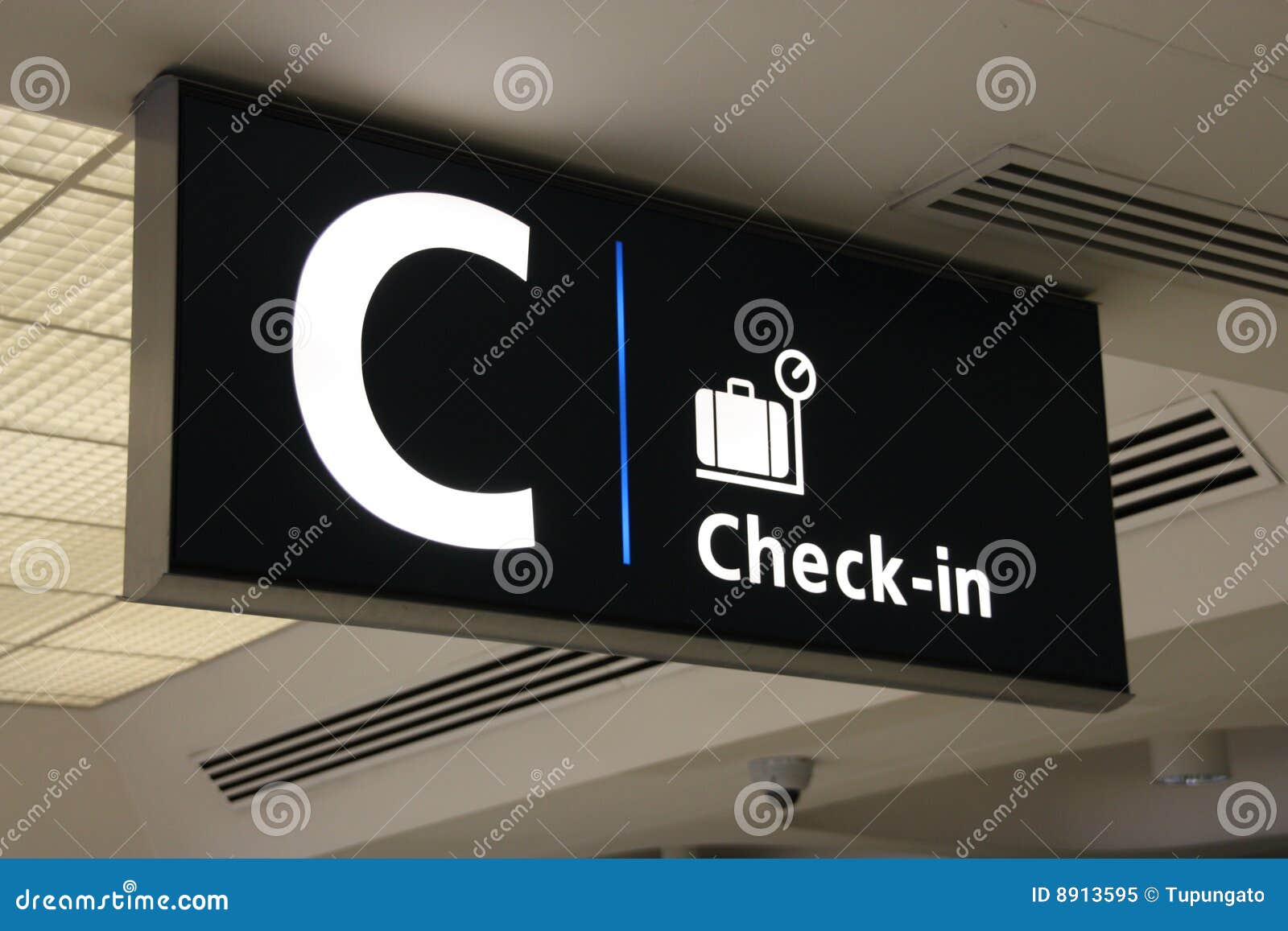 Check in stock image. Image of australian, sign, airport - 8913595