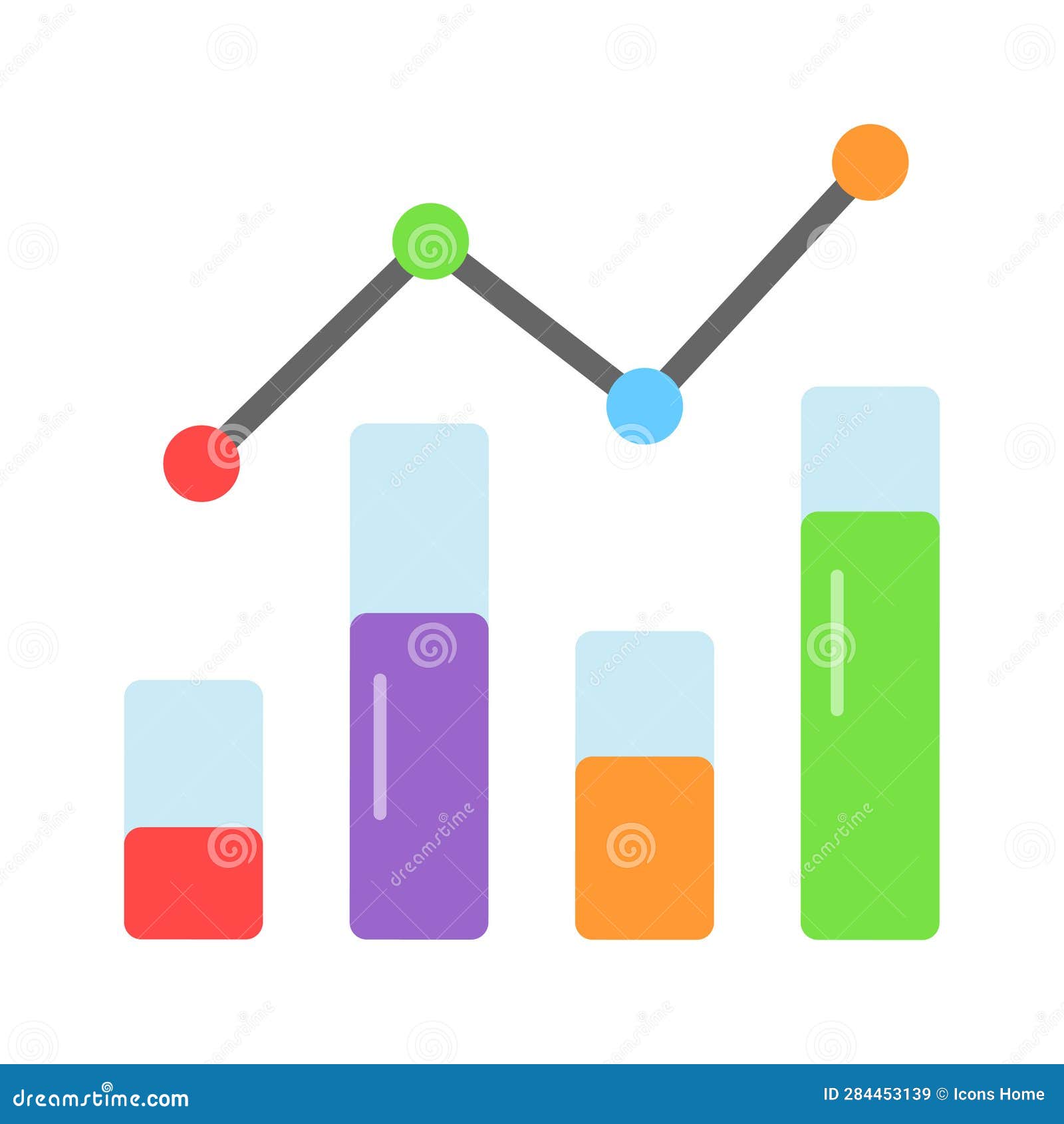 Check this Amazing Icon of Data Analytics in Trendy Style, Premium ...