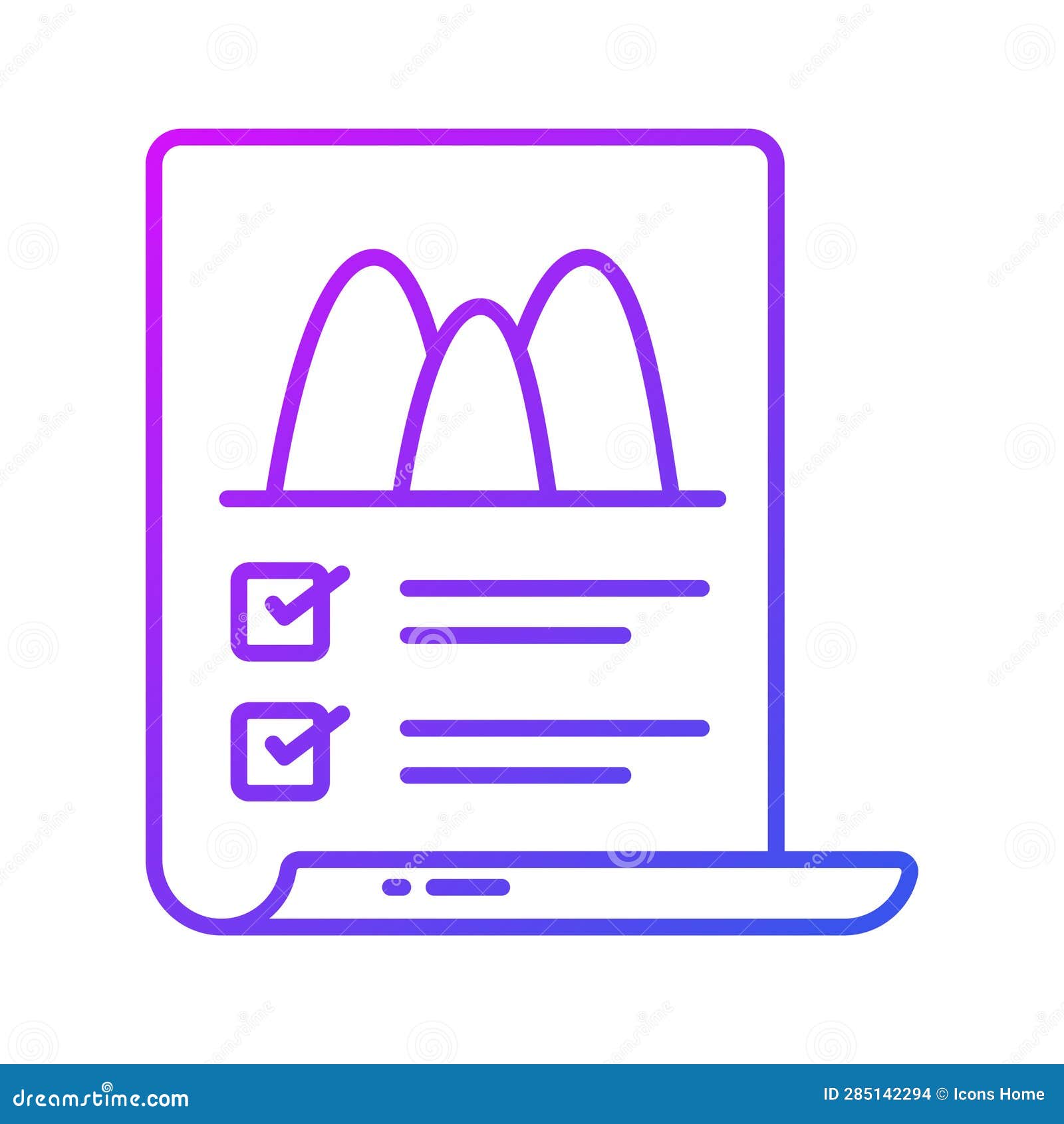 Check this Amazing Icon of Data Analytics in Trendy Style, Premium ...