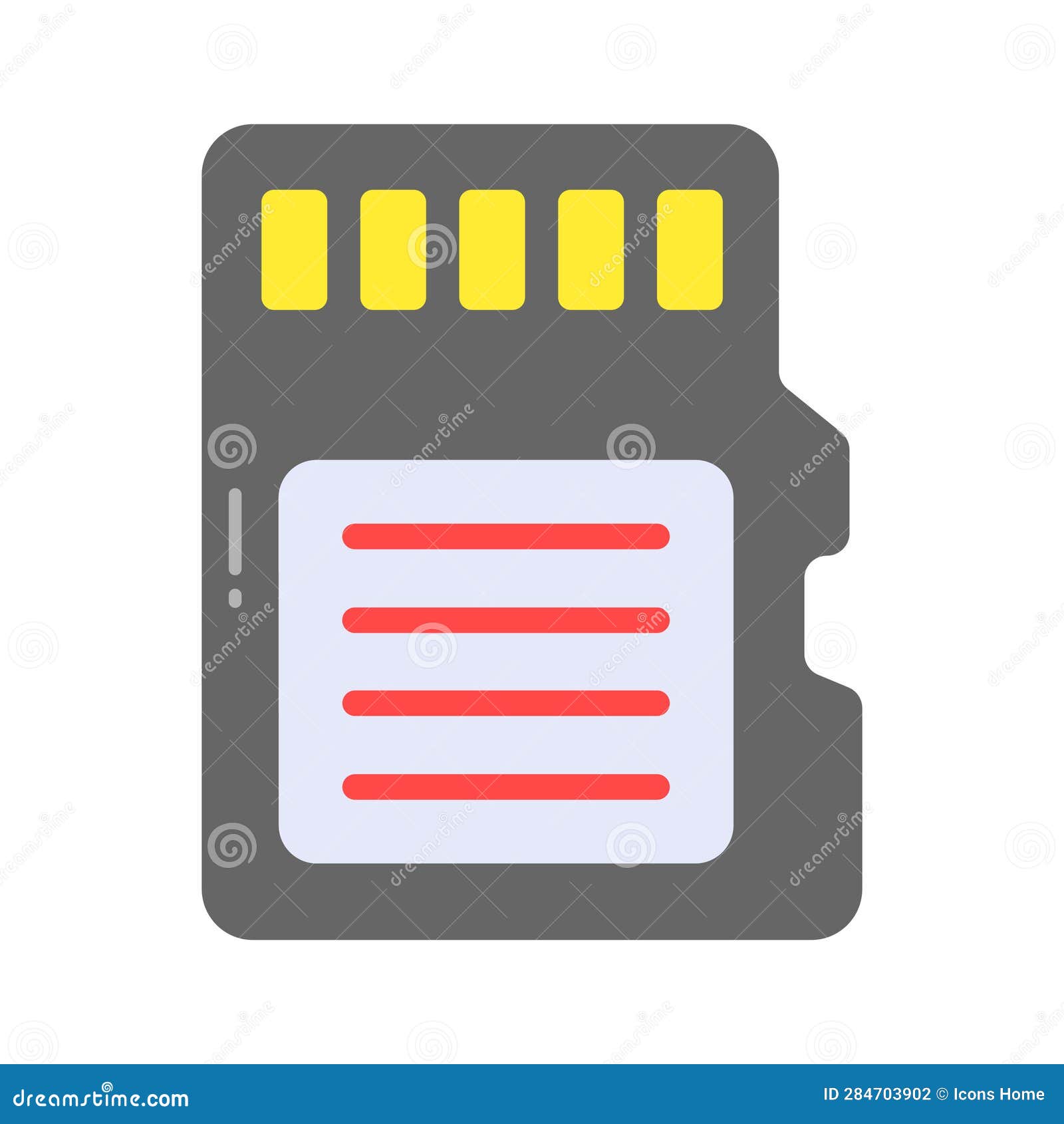 Check this Amazing Icon of Memory Card in Trendy Style, Premium Vector ...
