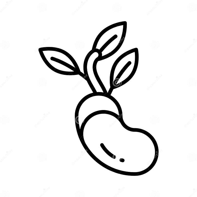 Check this Amazing Icon of Seed Sprouting in Modern Style, Easy To Use ...