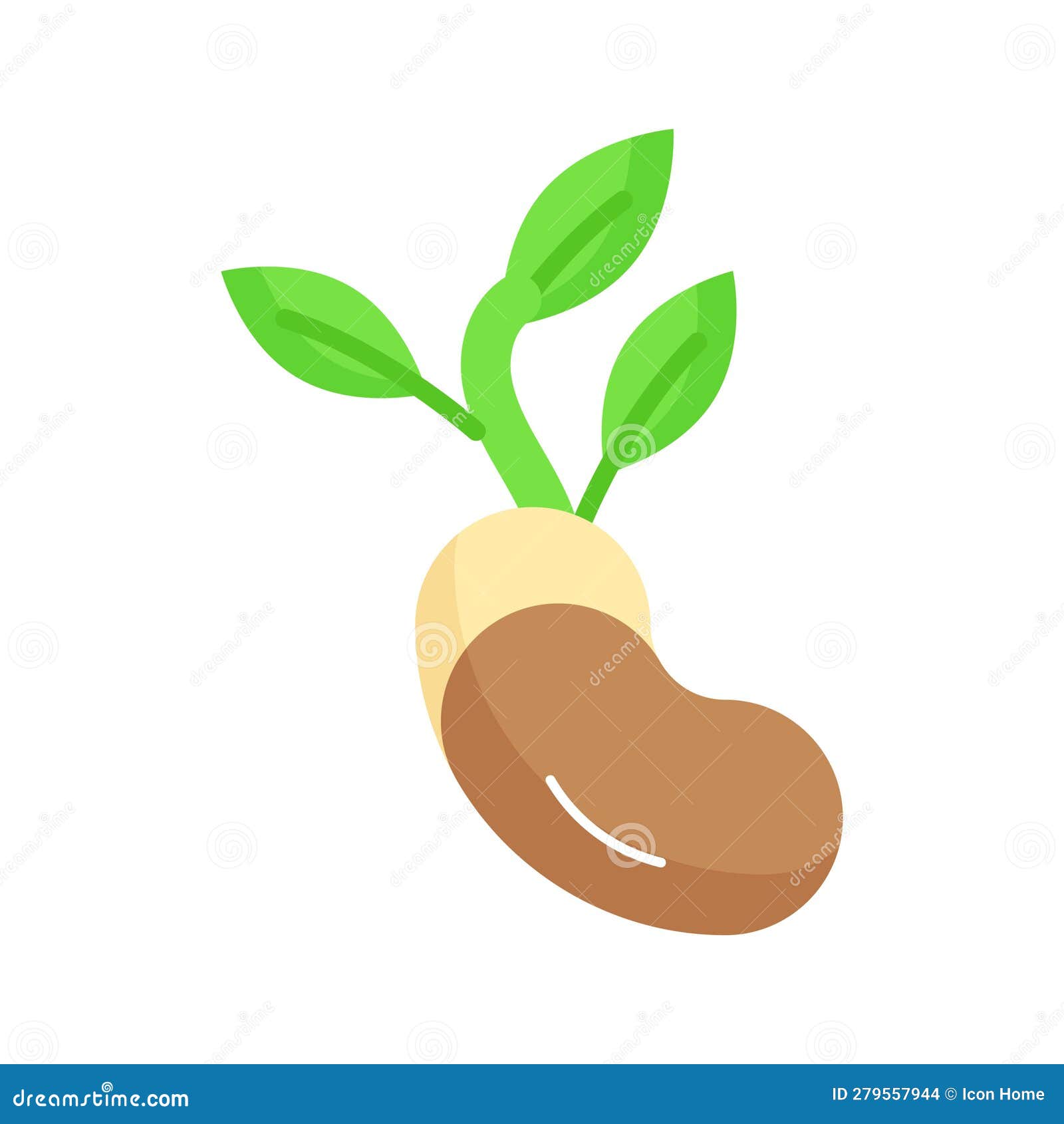 Check this Amazing Icon of Seed Sprouting in Modern Style, Easy To Use ...