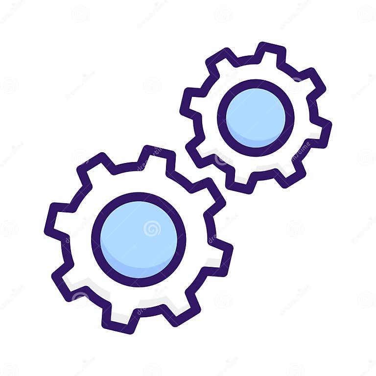 Check this Amazing Icon of Settings Vector Design Stock Illustration ...