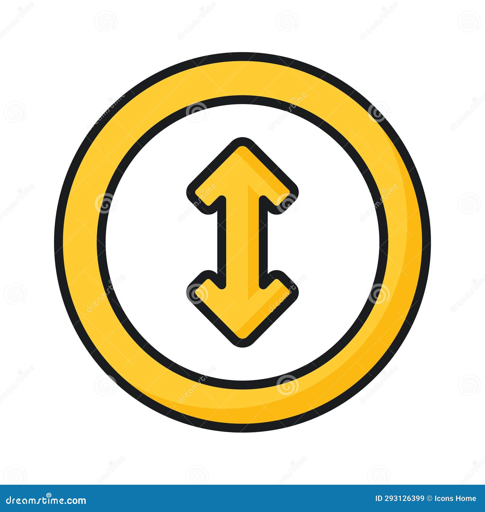 Check this Amazing Resize Arrows Vector Design Stock Illustration ...