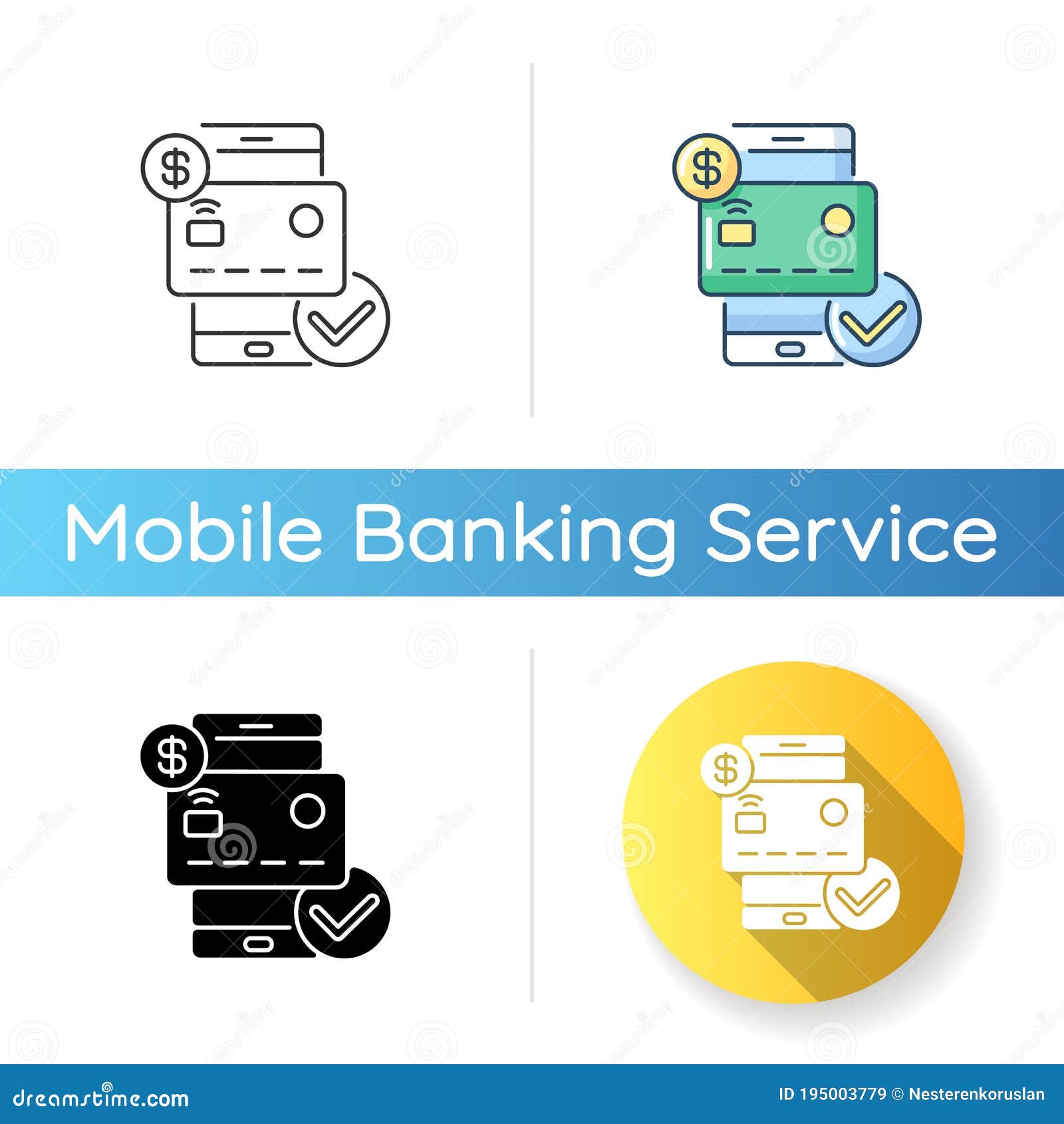 Check balances icon stock vector. Illustration of long - 195003779
