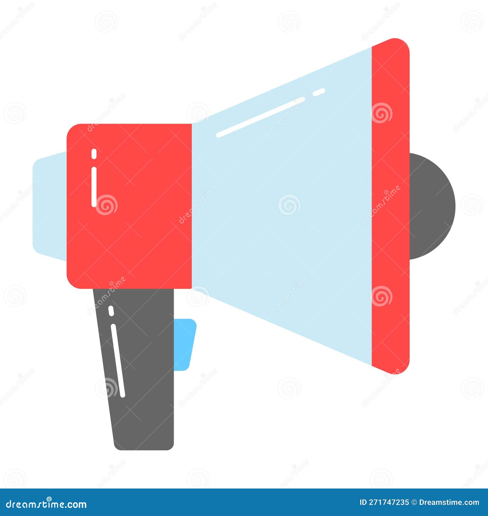 Check this Beautiful Vector of Megaphone in Modern Style, Premium Icon ...