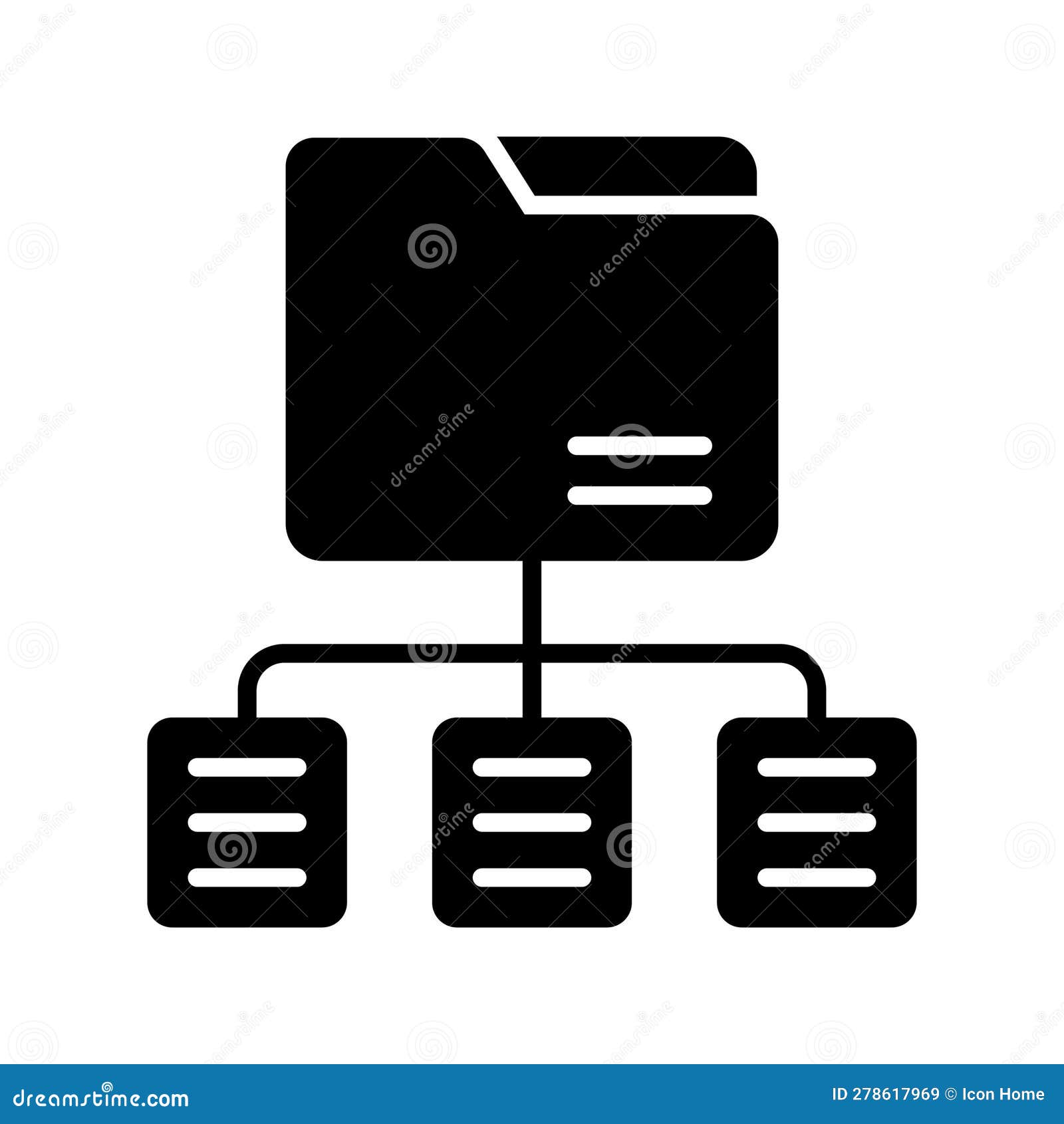 Check this Beautifully Designed Vector of Network Folder in Modern ...