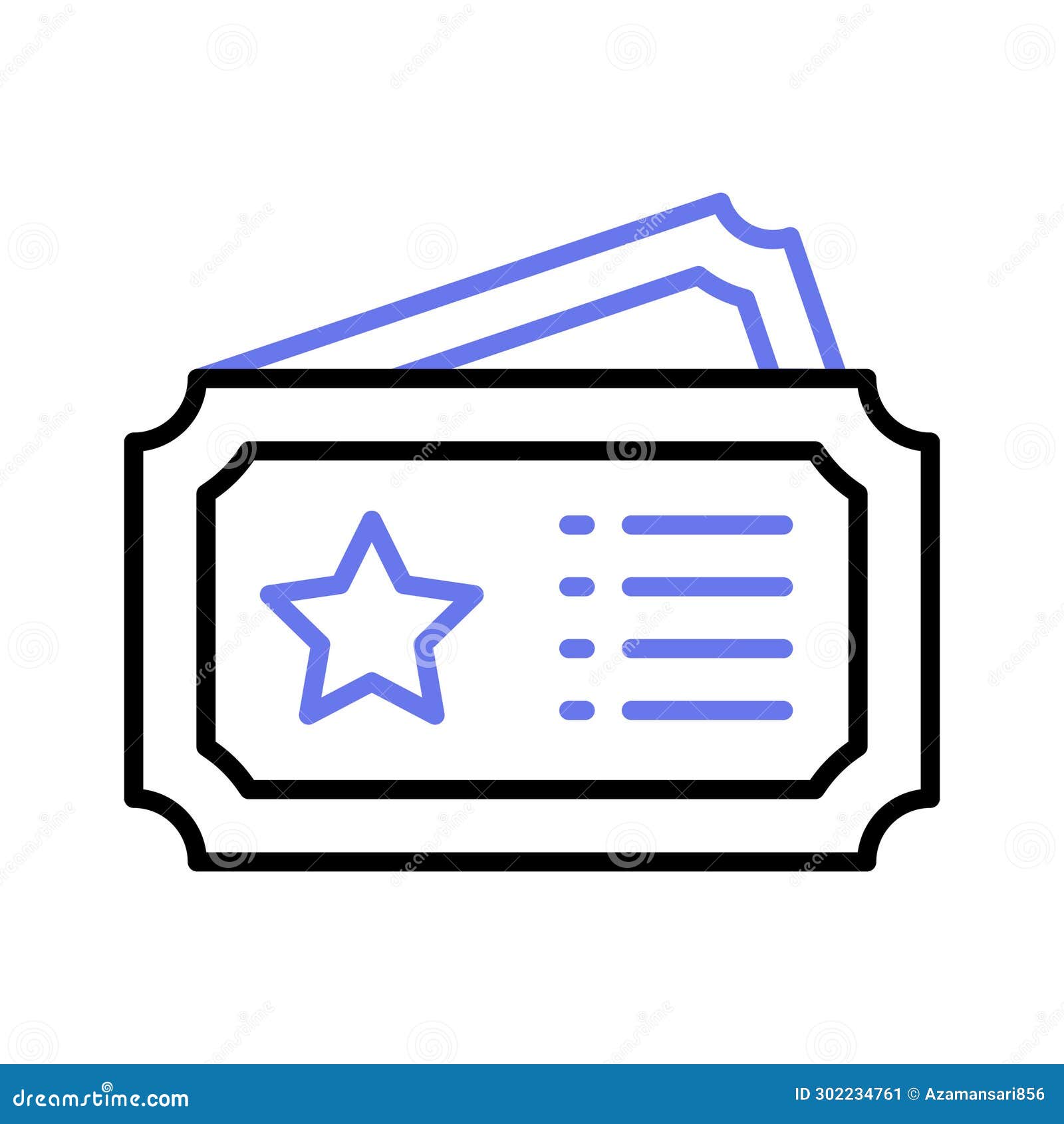 Check this Beautifully Designed Vector of Tickets in Modern Style Stock ...