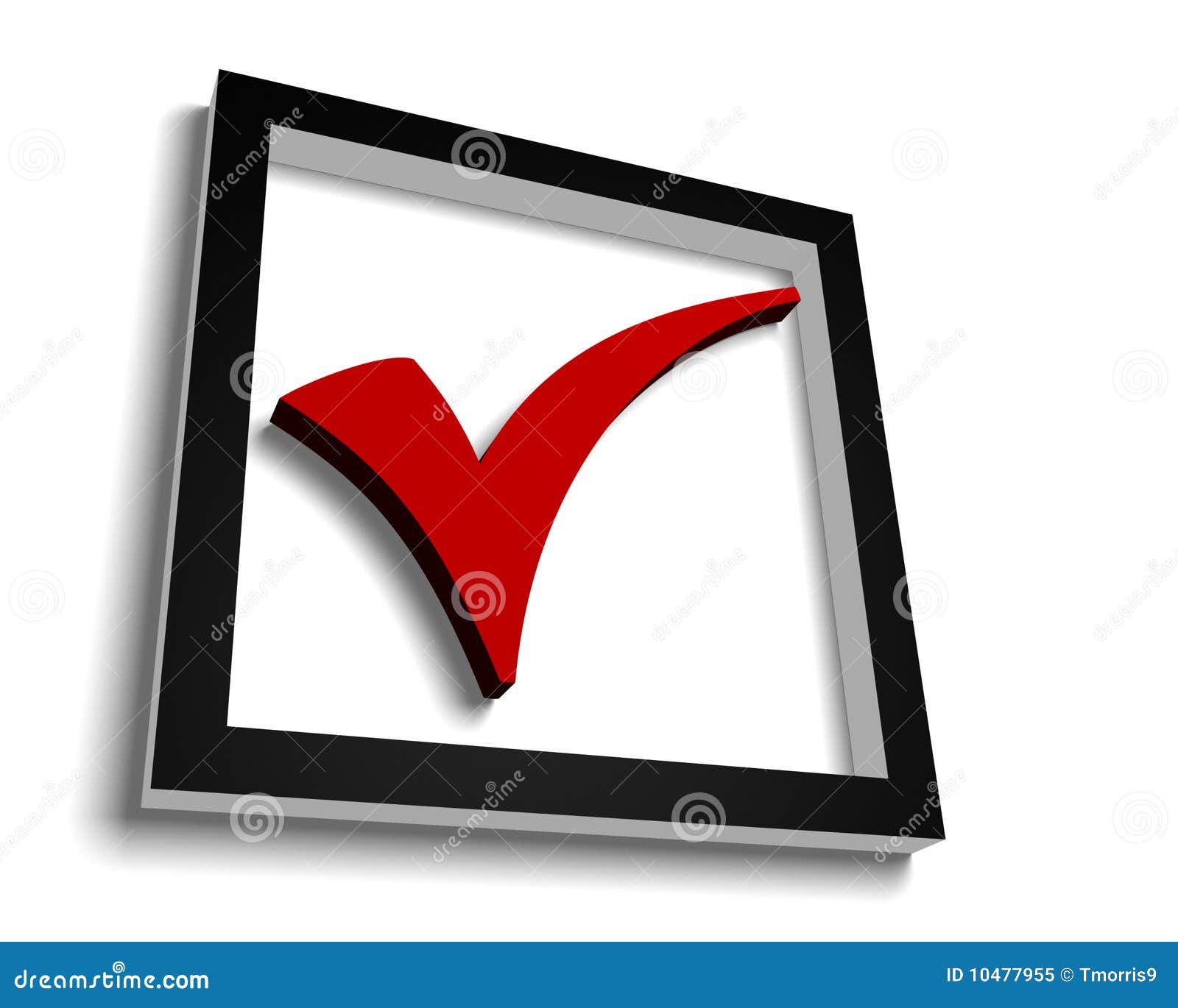 Check that box stock illustration. Illustration of selection - 10477955