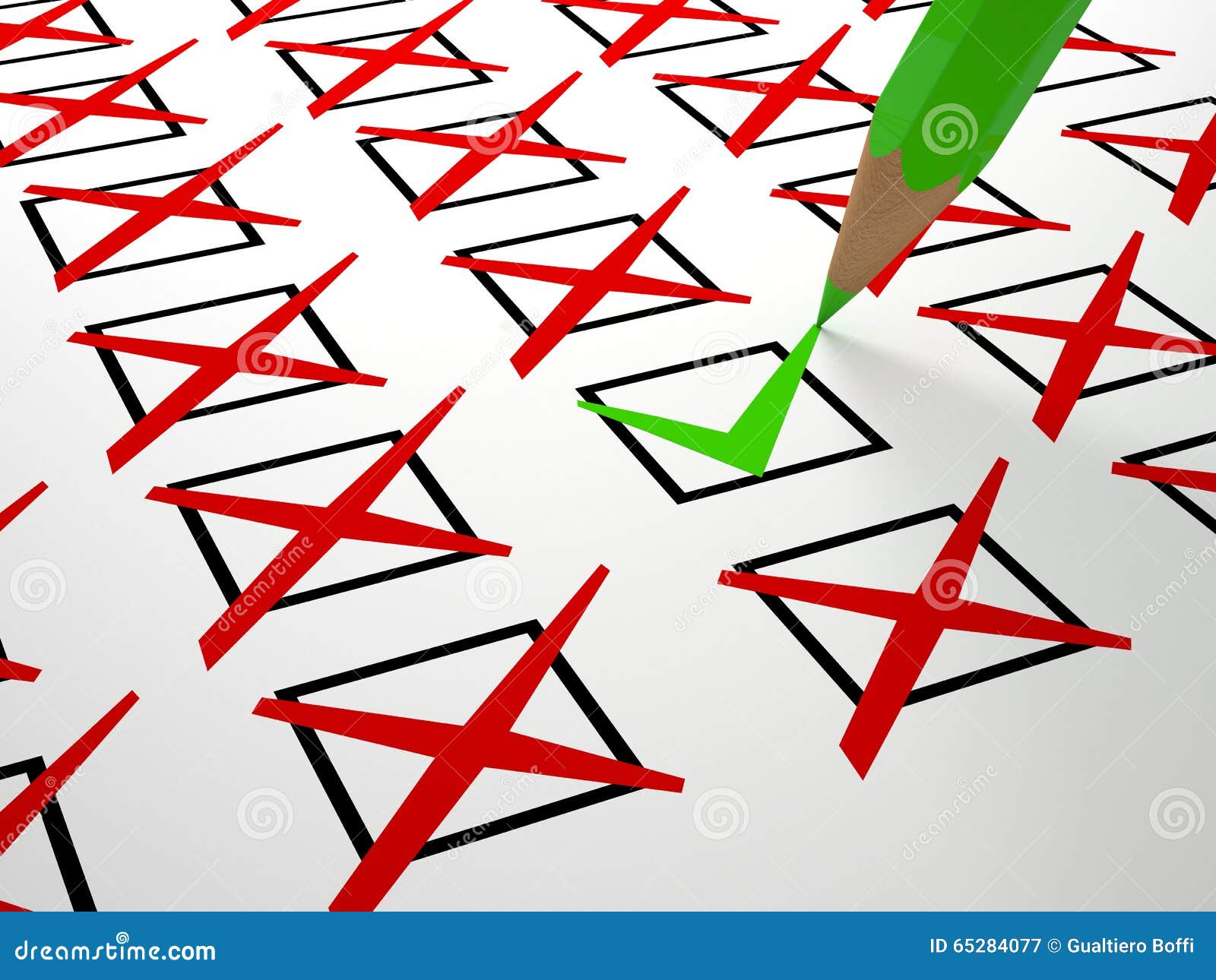 Check box background stock illustration. Illustration of agree - 65284077