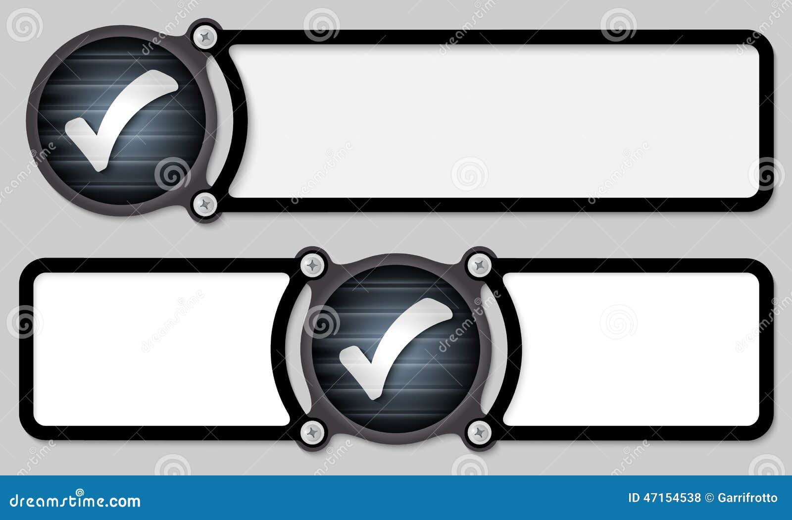 Check box stock vector. Illustration of check, dark, backdrop - 47154538