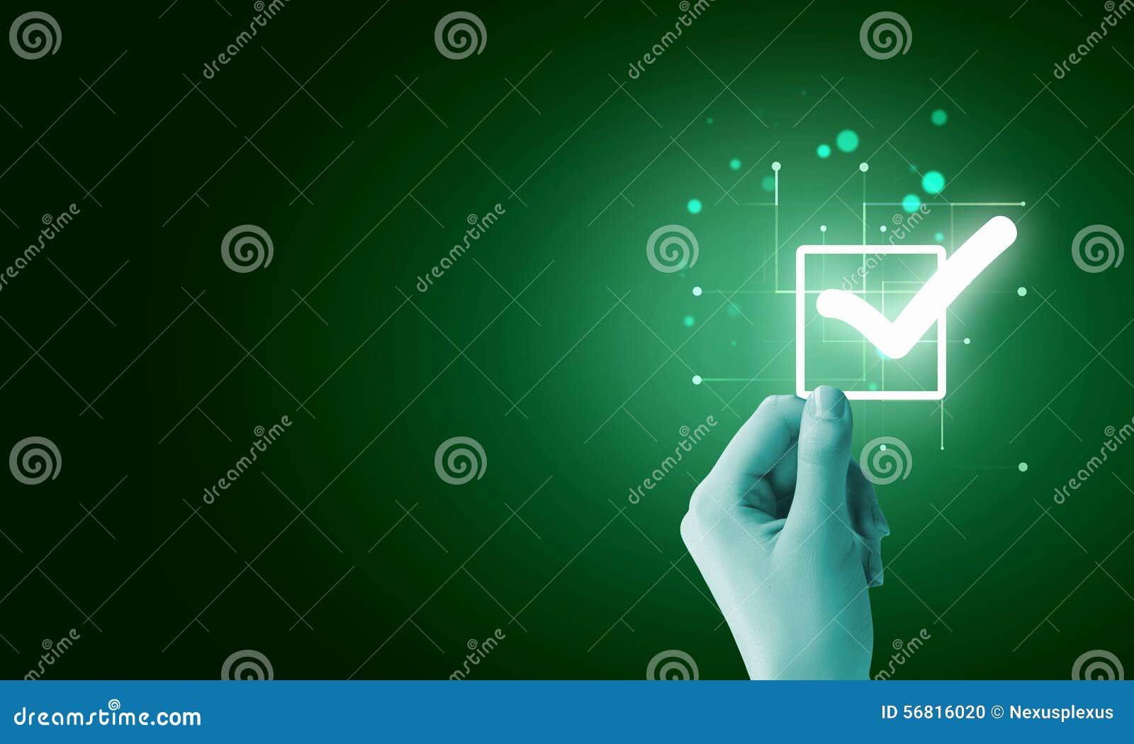 Check box and tick stock photo. Image of businessman - 56816020