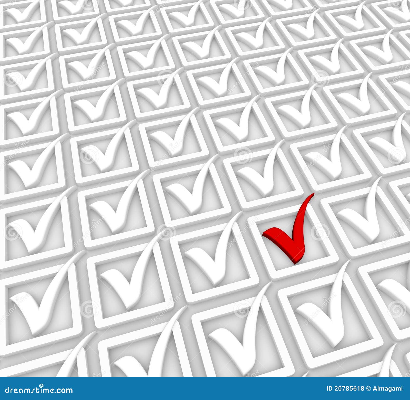 Check boxes and check mark stock illustration. Illustration of mark ...