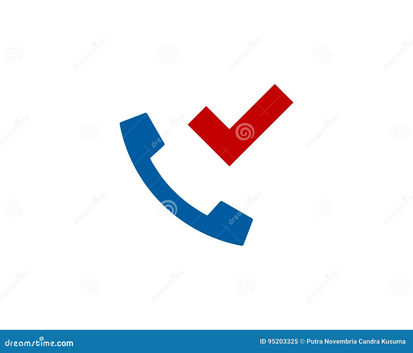 Check Call Icon Logo Design Element Stock Vector - Illustration of ...