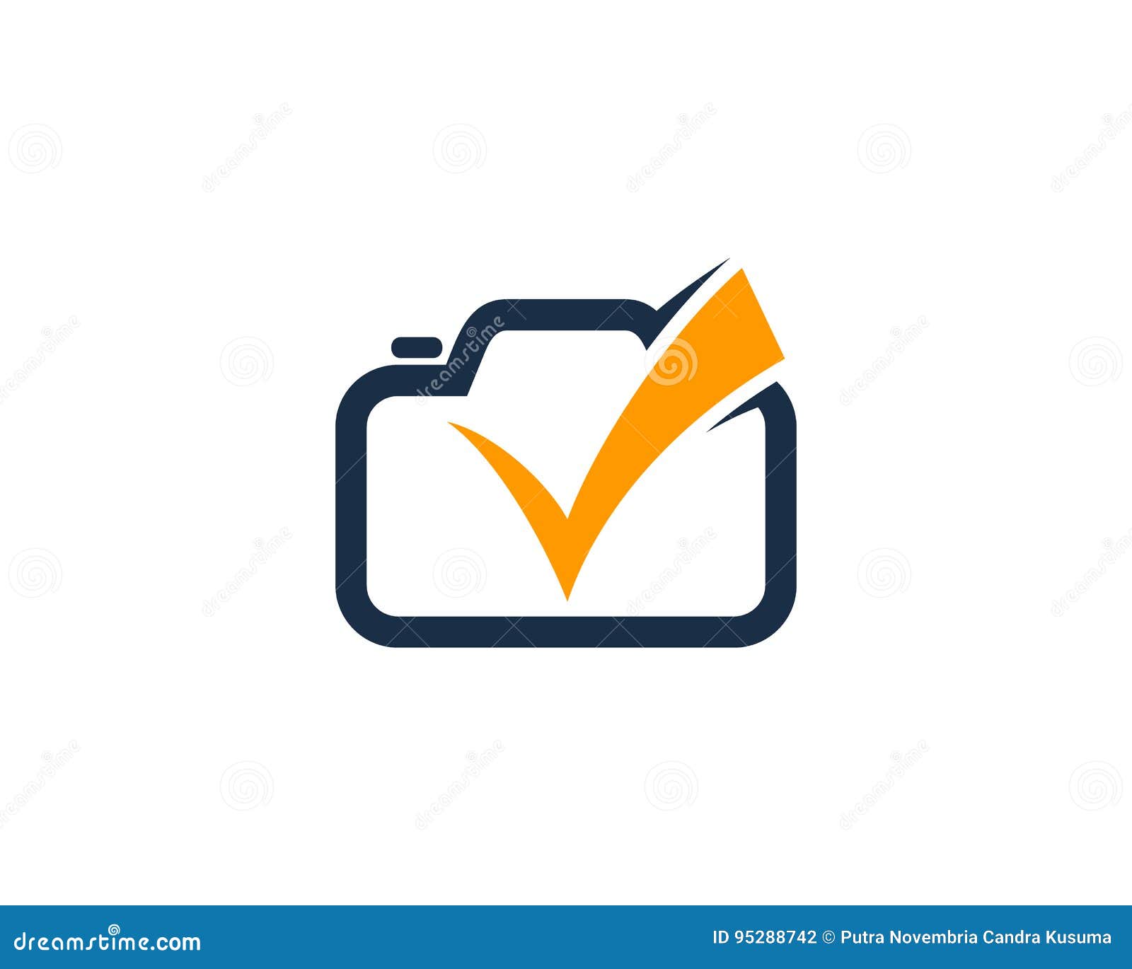 Check Camera Icon Logo Design Element Stock Vector - Illustration of ...