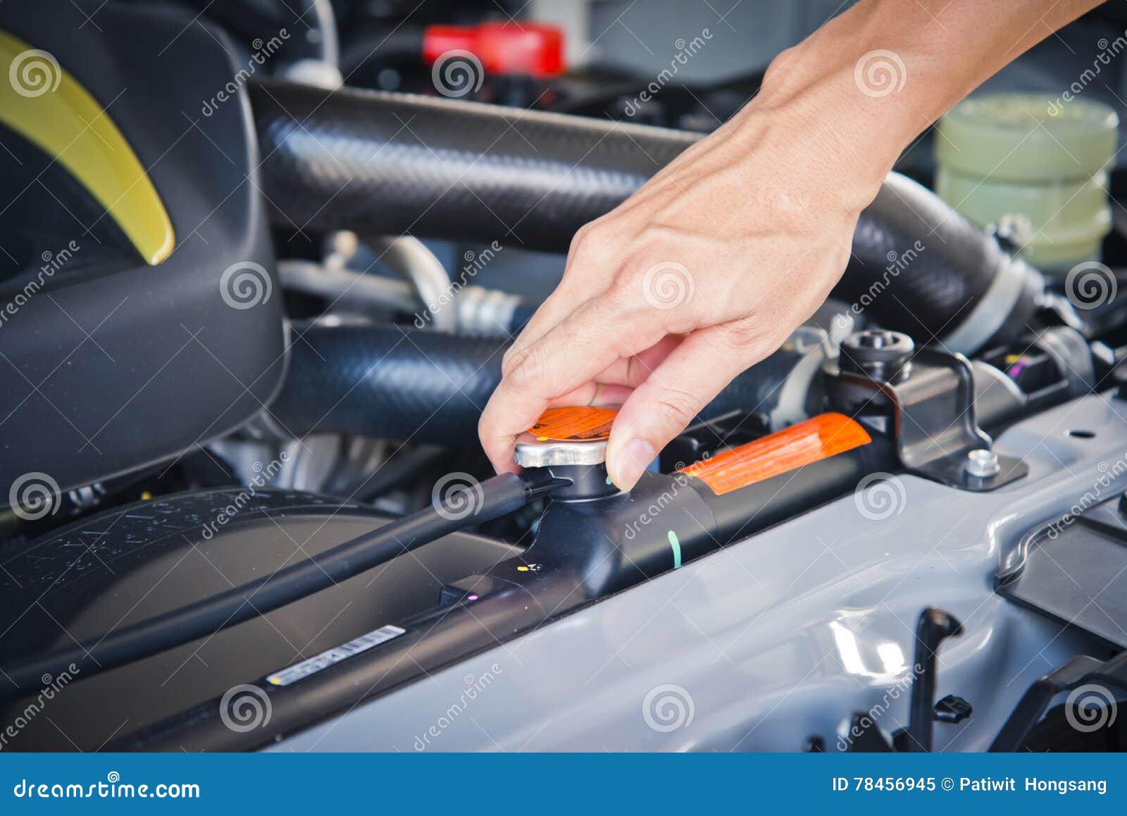 Check the car engine. stock image. Image of laboratory - 78456945