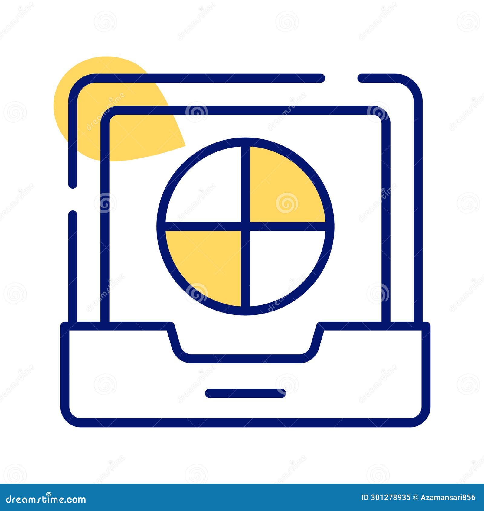 Check this Carefully Crafted Colors File Vector in Trendy Style Stock ...