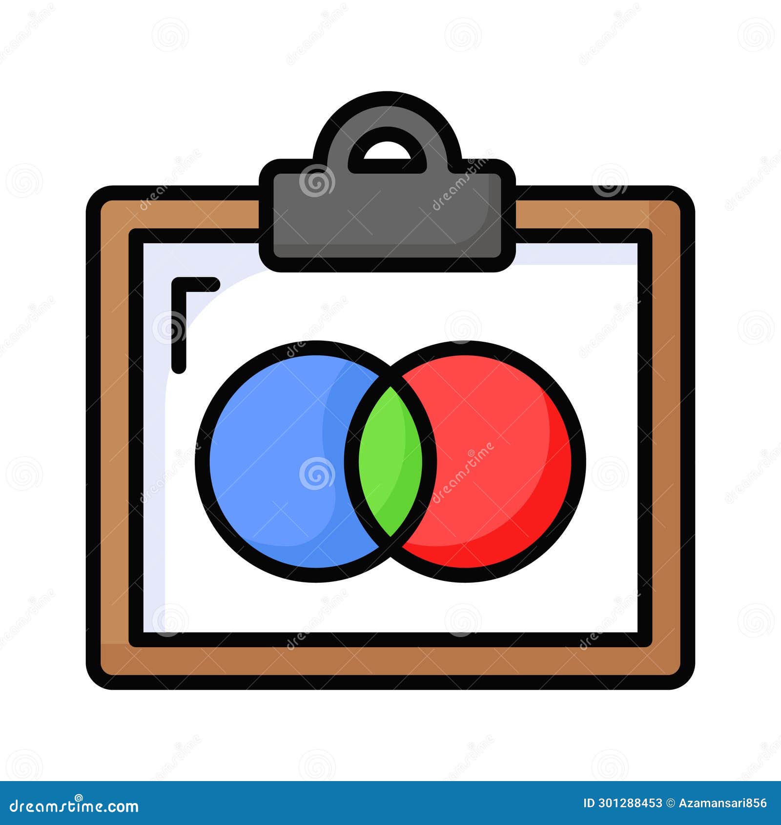 Check this Carefully Crafted Colors File Vector in Trendy Style Stock ...