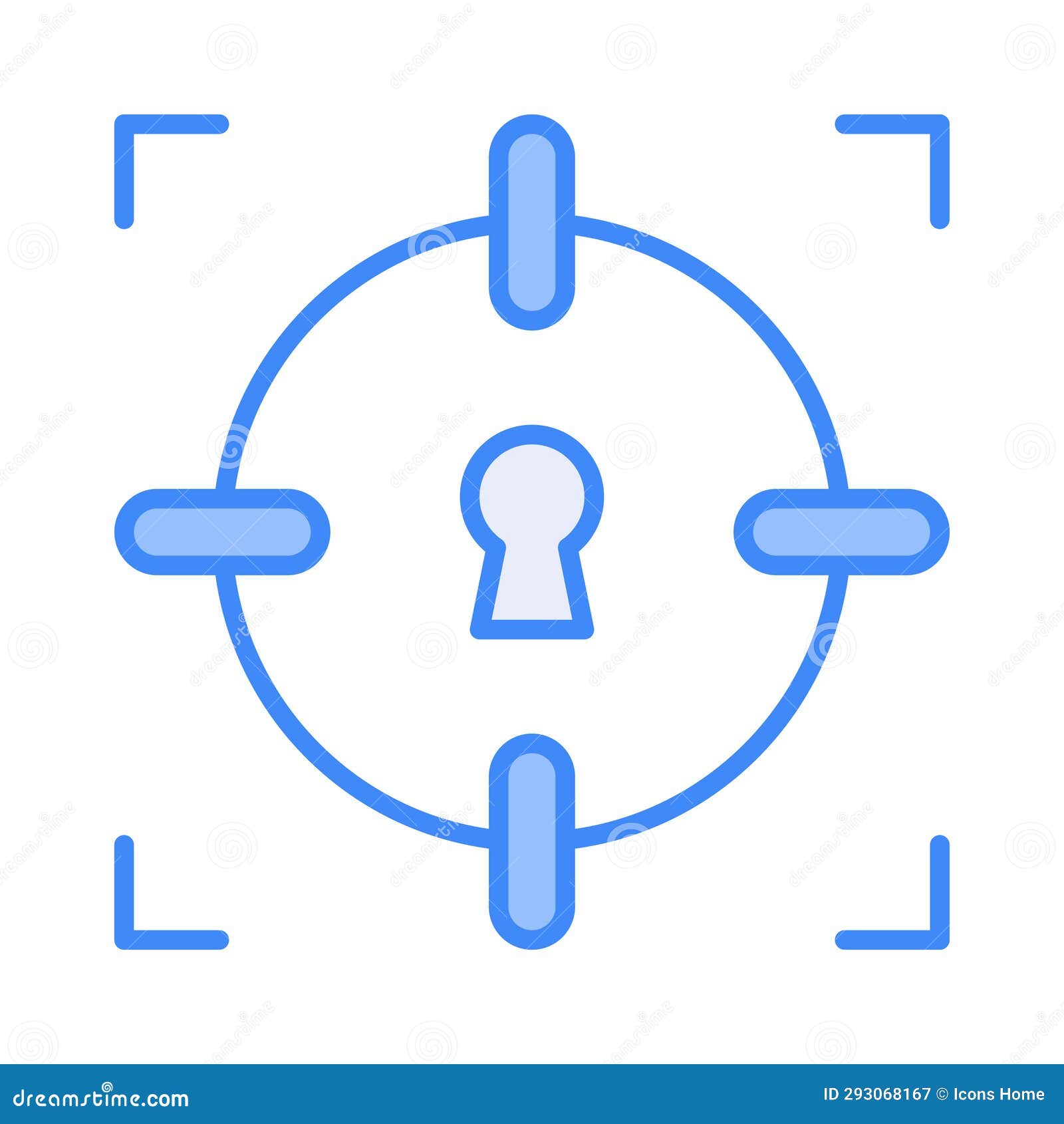 Check this Carefully Crafted Vector of Target Security in Trendy Style ...