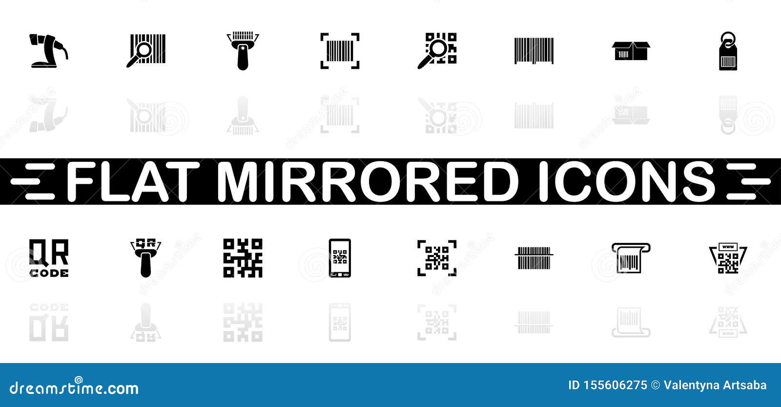 Check Code - Flat Vector Icons Stock Vector - Illustration of identity ...