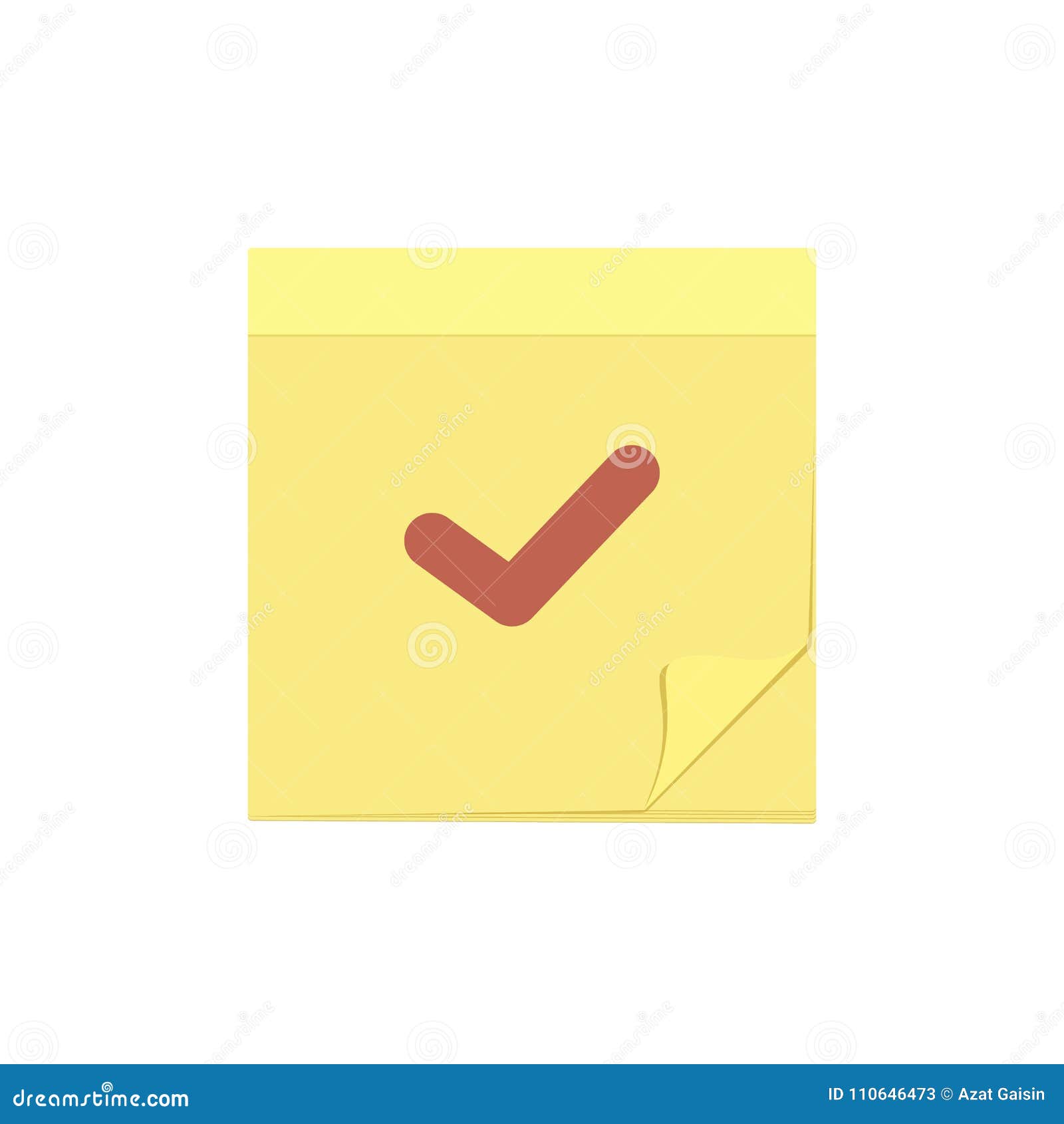 Check Comment Mark Message Note Task Icon Stock Vector - Illustration ...