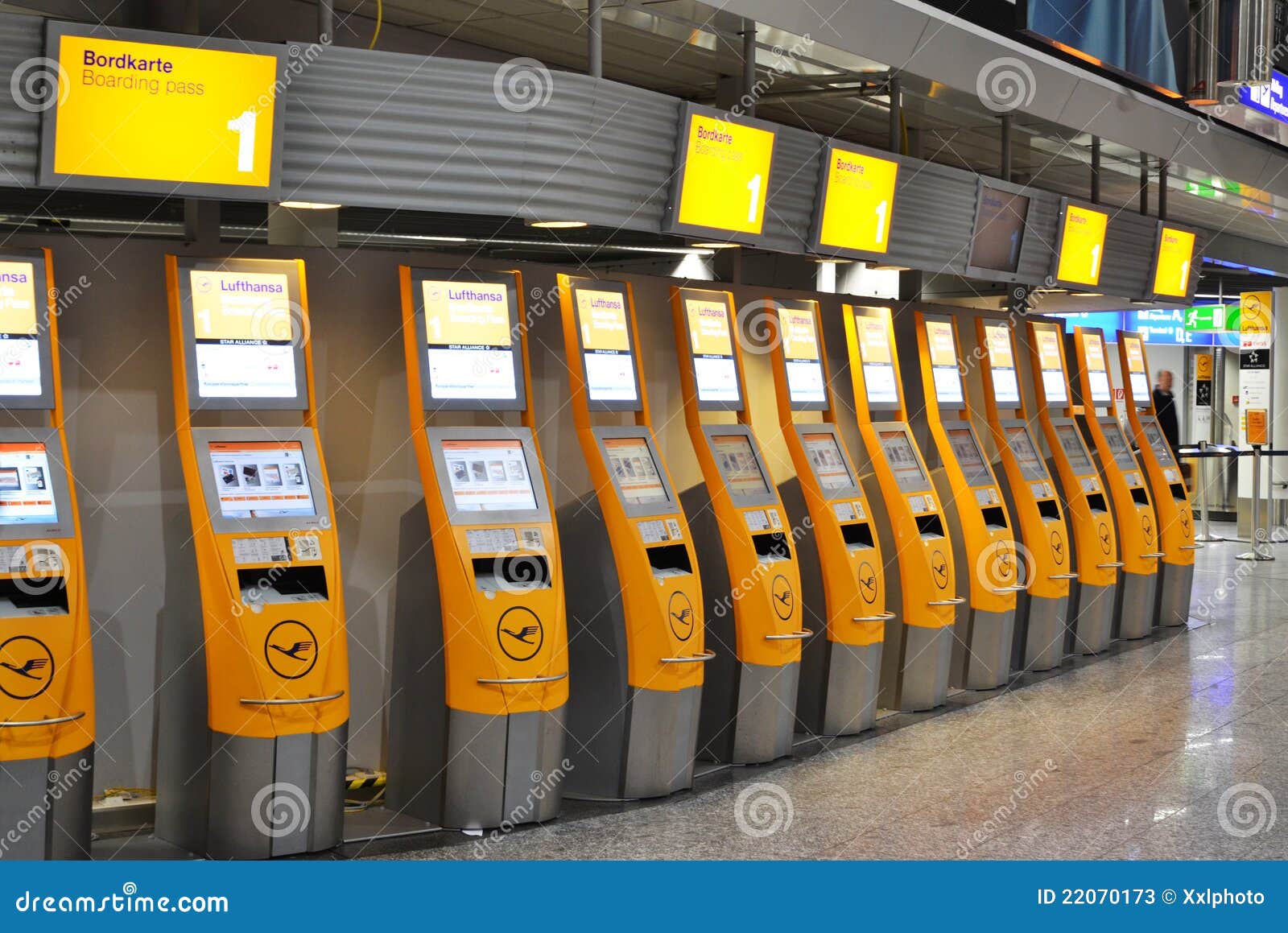 Check-in counter editorial stock photo. Image of check - 22070173