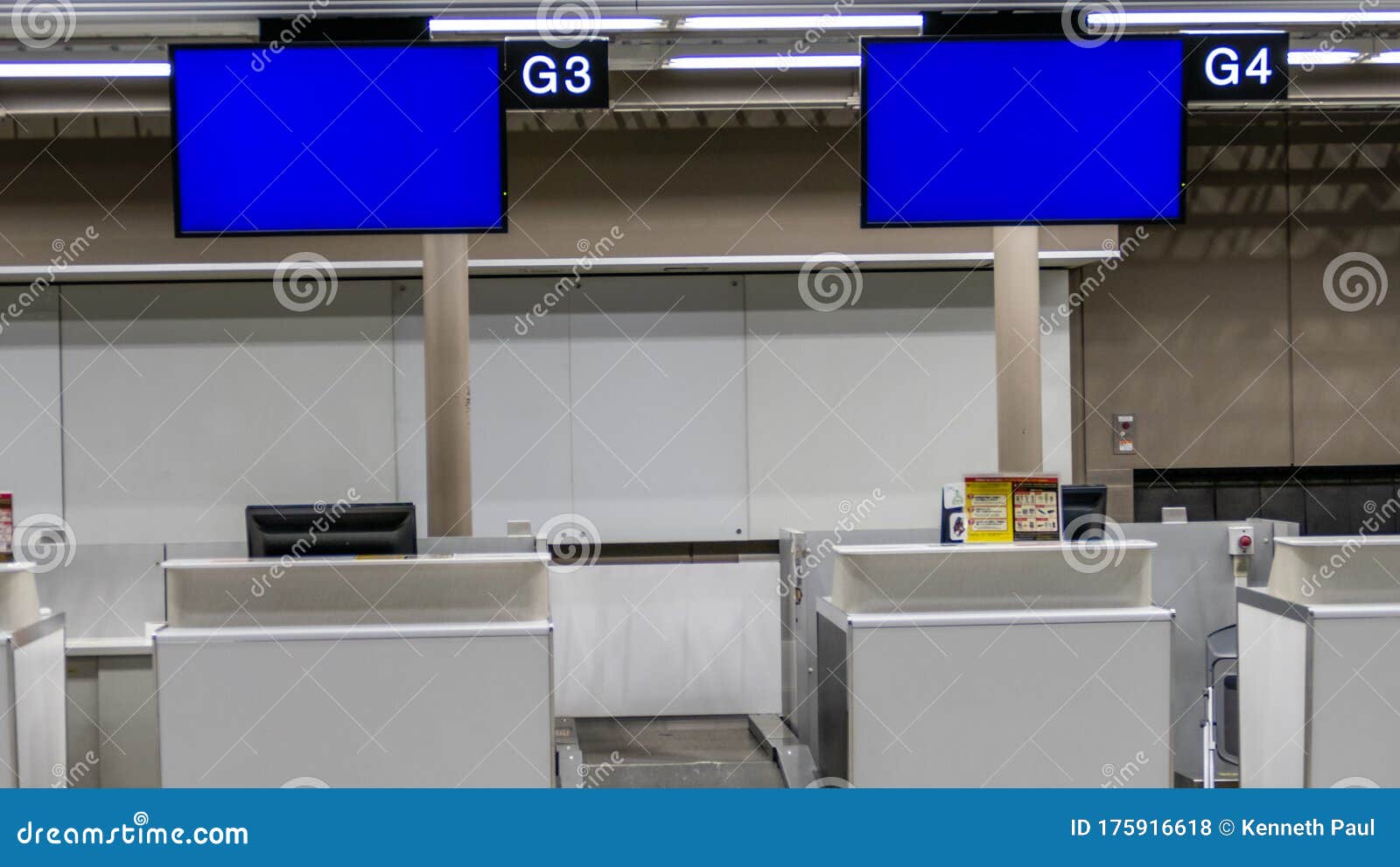 Check in Counter at Airport Stock Photo - Image of trip, airline: 175916618