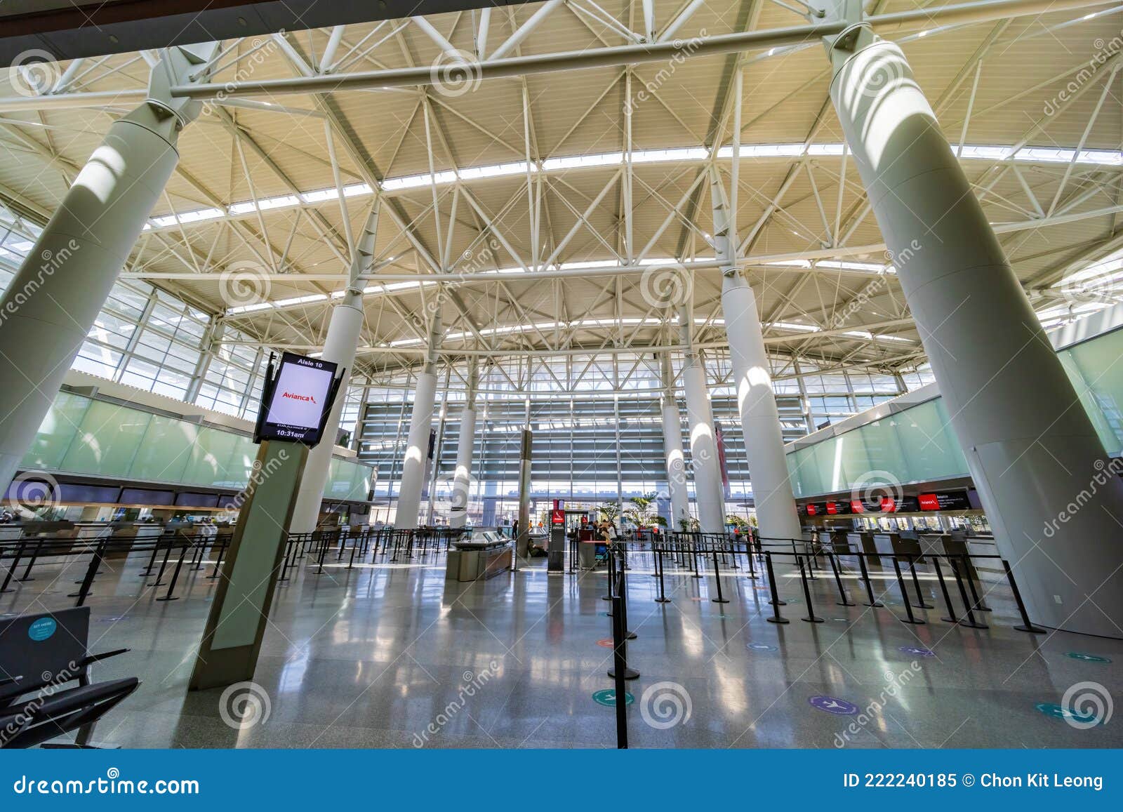 Check in Counter of the Airport Stock Image - Image of states, check ...