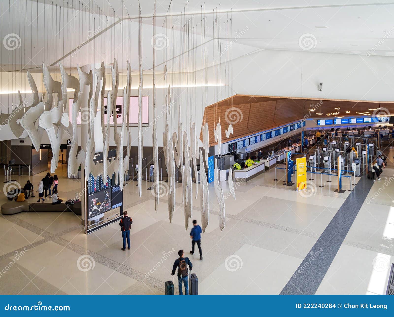 Check In Counter In Changi Airport Singapore Editorial Image ...