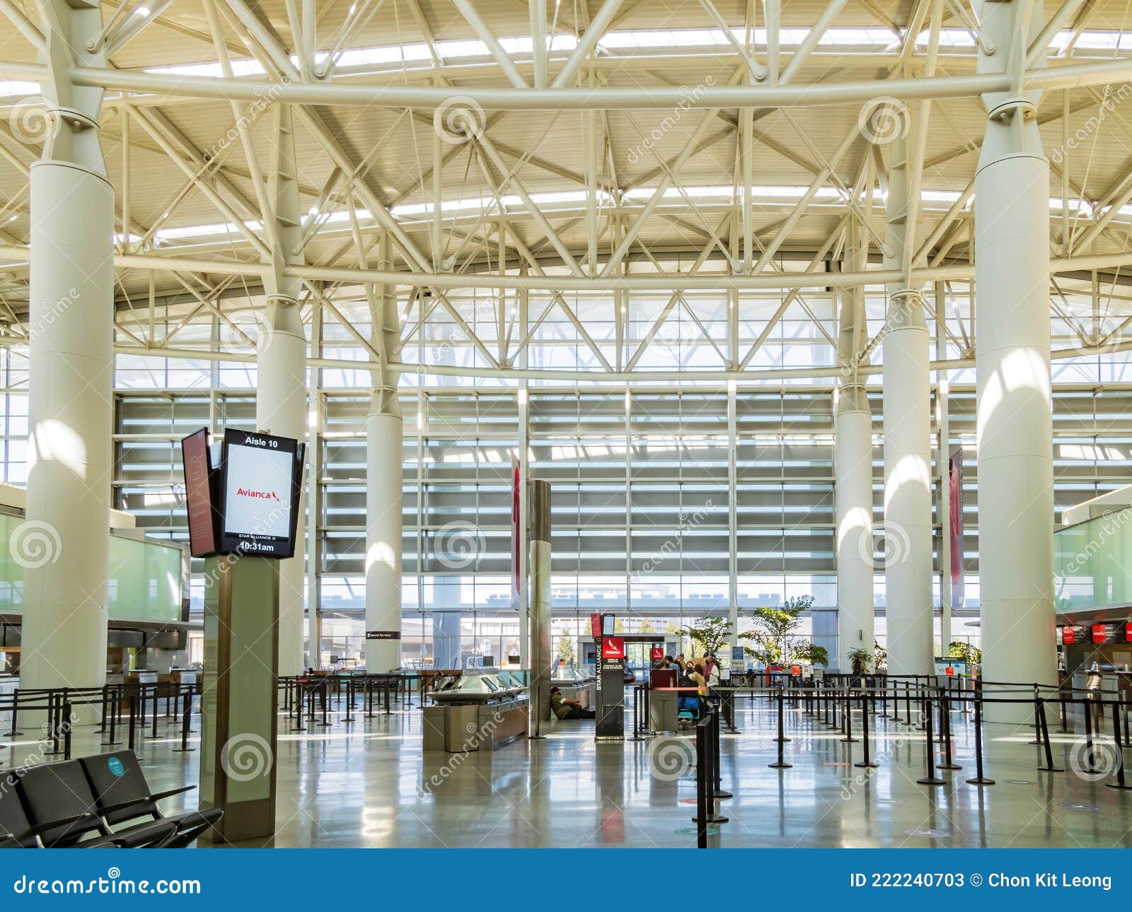 Check in Counter of the Airport Editorial Stock Photo - Image of ...