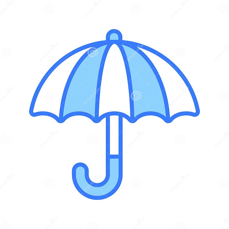 Check this Creatively Designed Icon of Umbrella in Editable Style ...