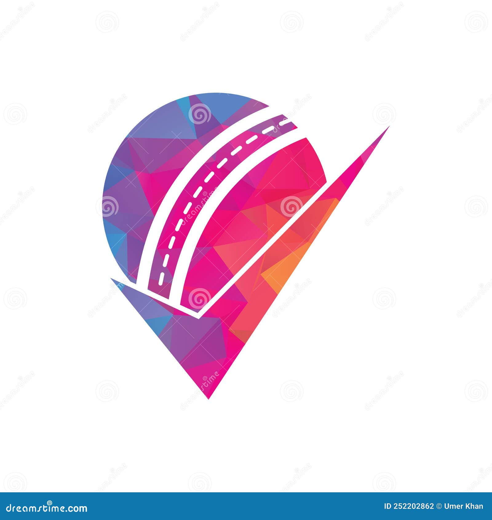 Check Cricket Vector Logo Design. Stock Vector - Illustration of ...