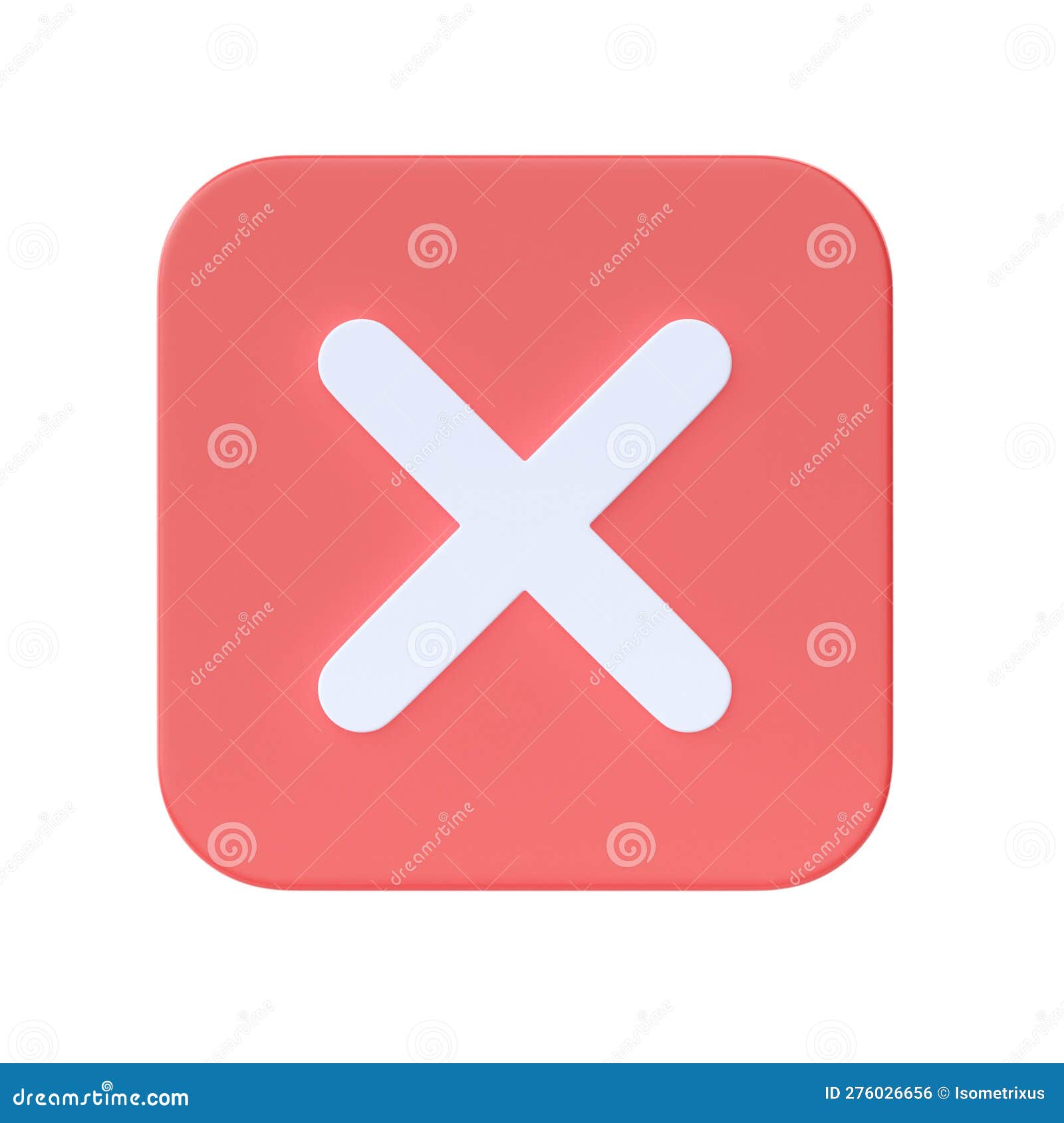 Check 3d Render Icon - Checklist Symbol, Fail Button and Wrong Red ... Check 3d Render Icon - Checklist Symbol, Fail Button and Wrong Red ...