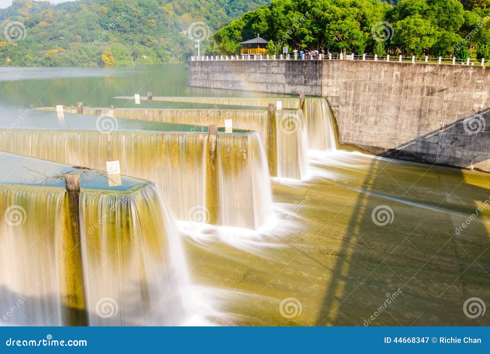 Check dam in Taiwan stock image. Image of built, generation - 44668347