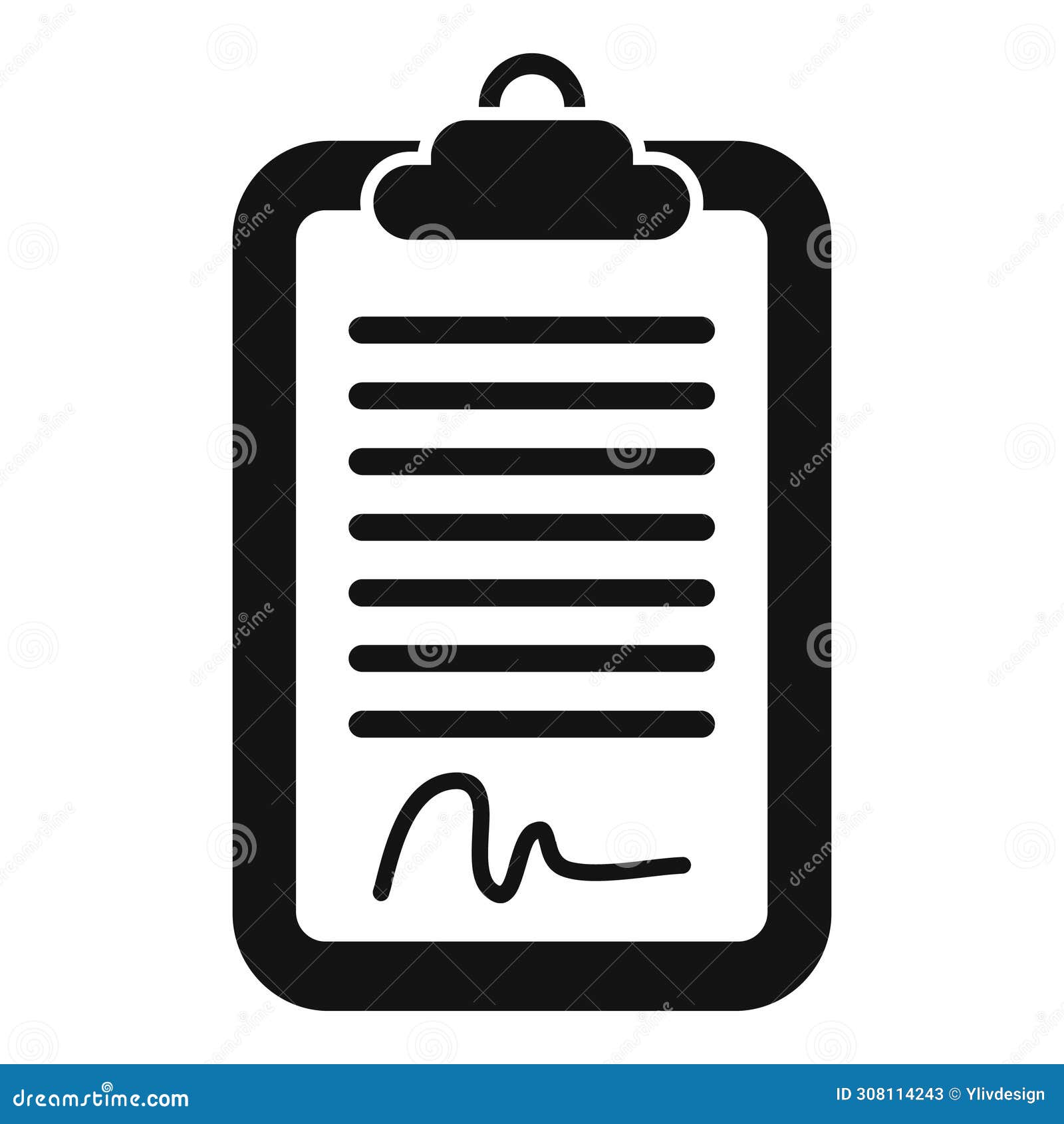 Check Data User Icon Simple Vector. Human Security Stock Illustration ...
