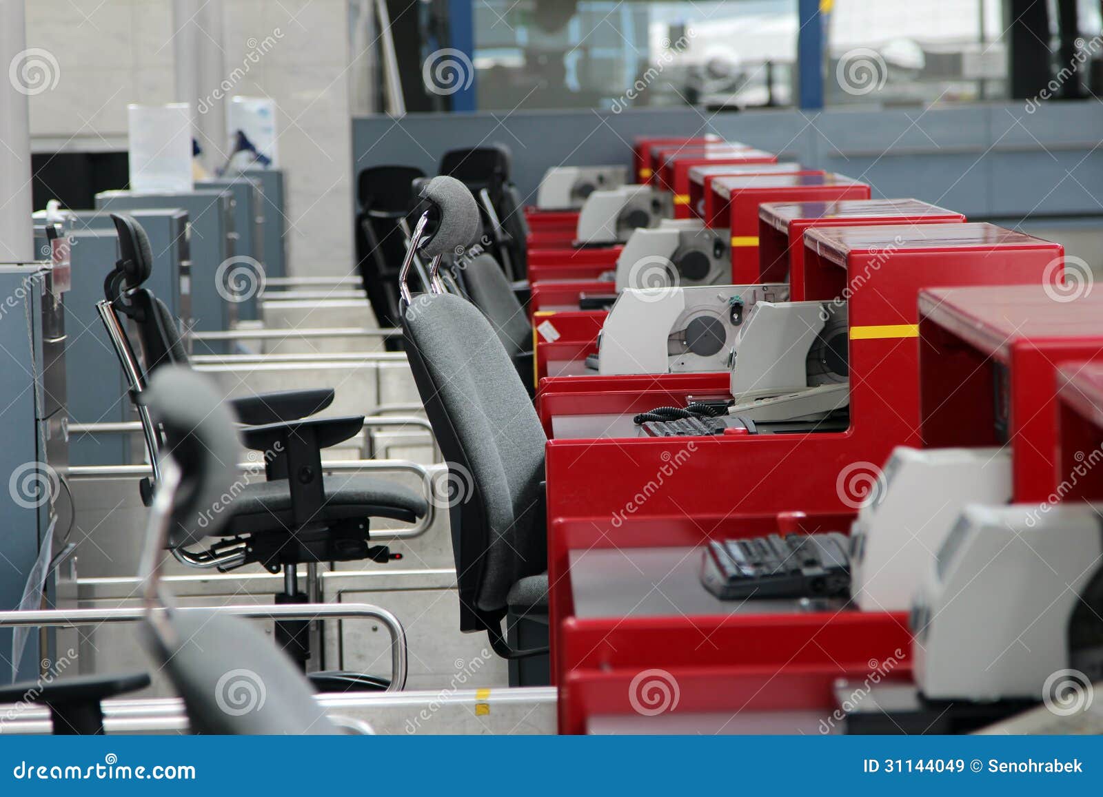 Check-in desk stock image. Image of people, airways, concourse - 31144049