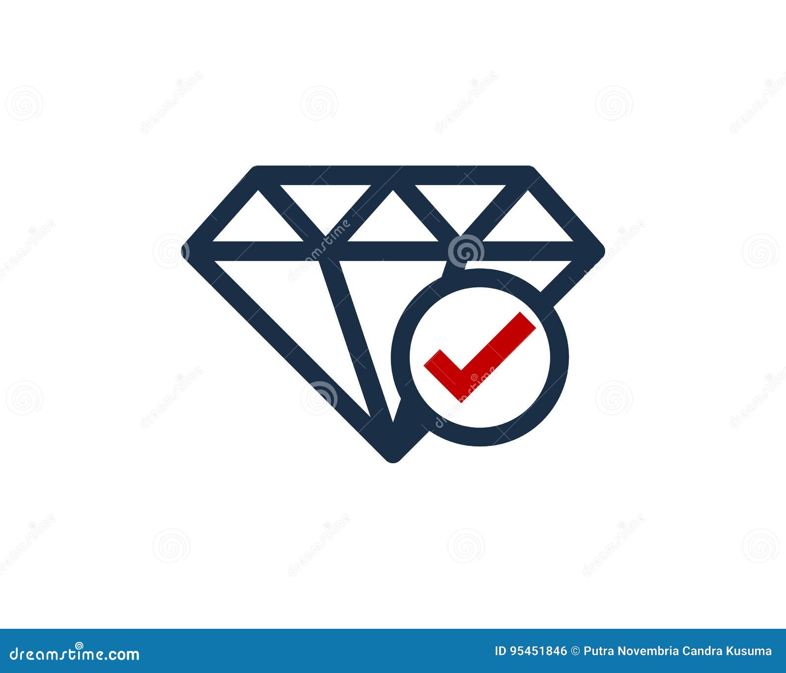 Check Diamond Icon Logo Design Element Stock Vector - Illustration of ...