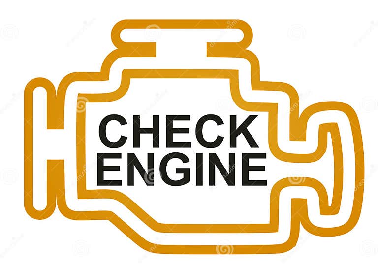 Check engine icon stock vector. Illustration of icon - 245270327