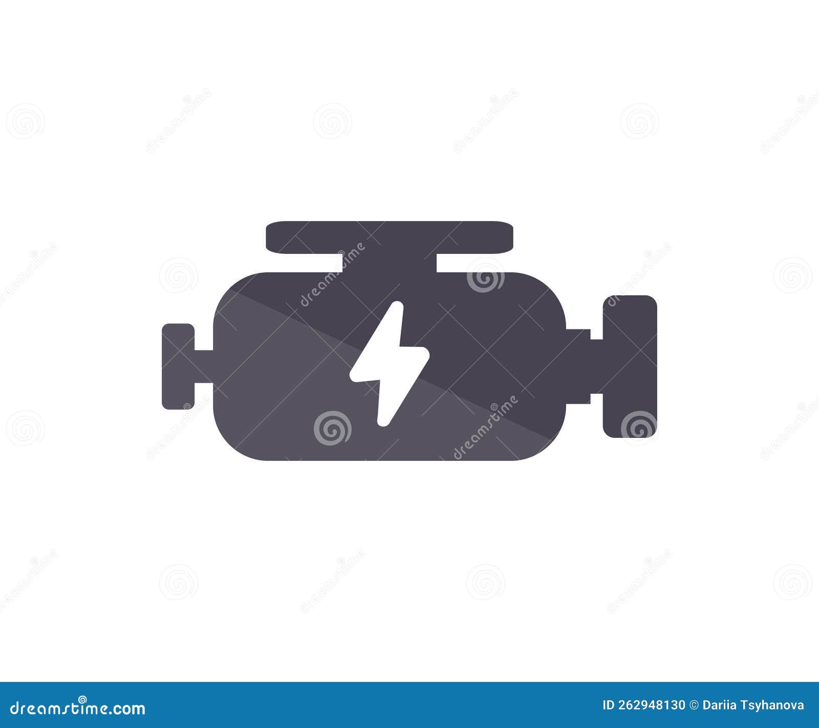 Check Engine Warning, Check Motor Icon Logo Design. Engine Repair ...