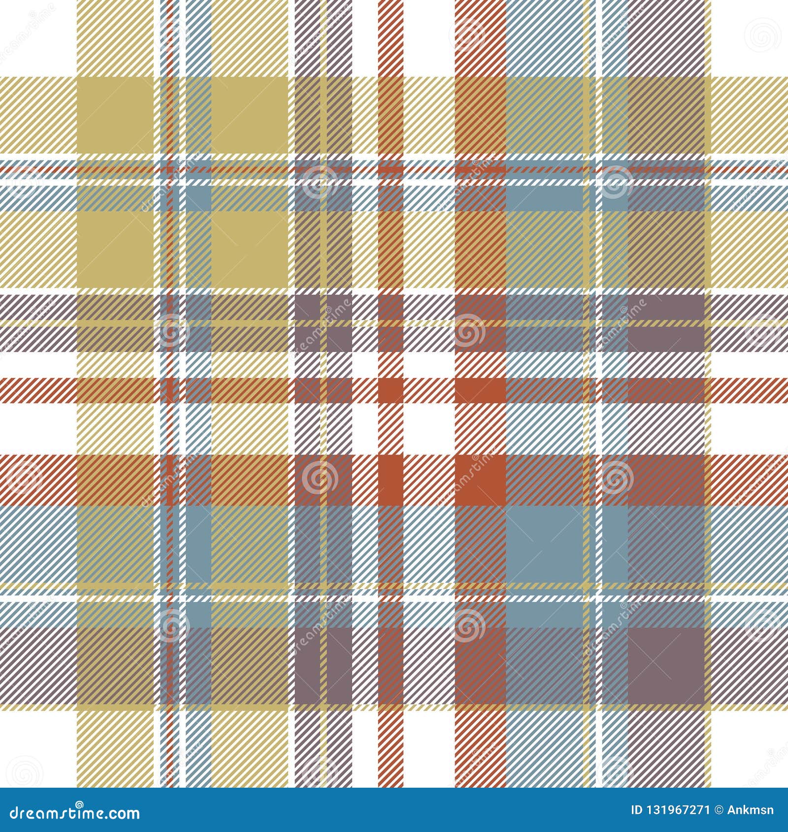 Check Fabric Texture Diagonal Seamless Pattern Stock Vector ...