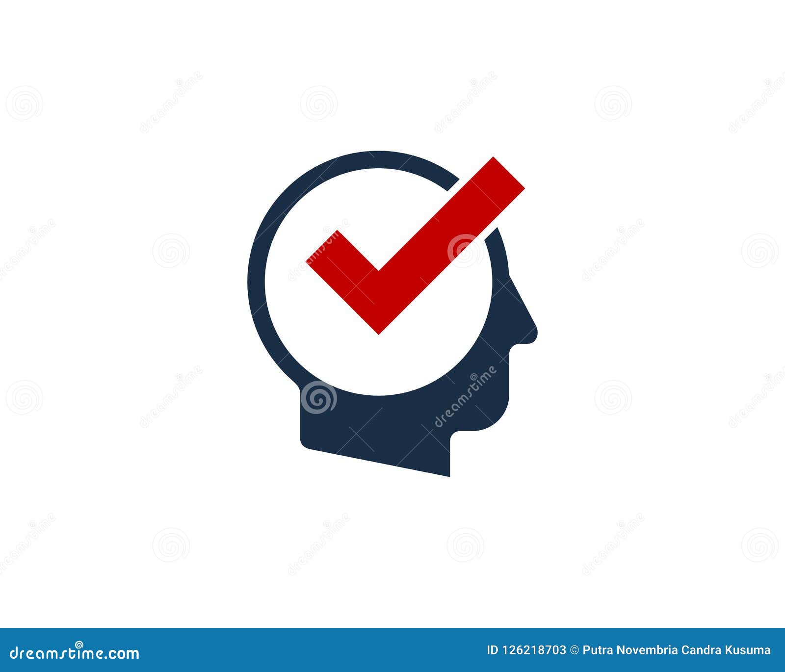 Check Human Head Logo Icon Design Stock Vector - Illustration of ...