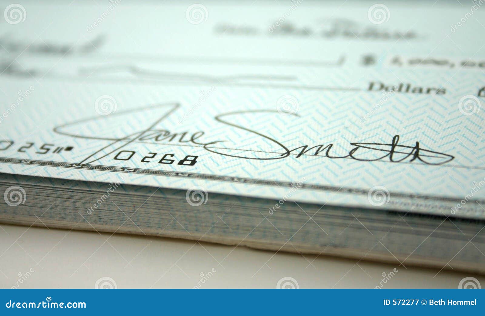 Check I stock image. Image of book, sign, bank, hancock - 572277