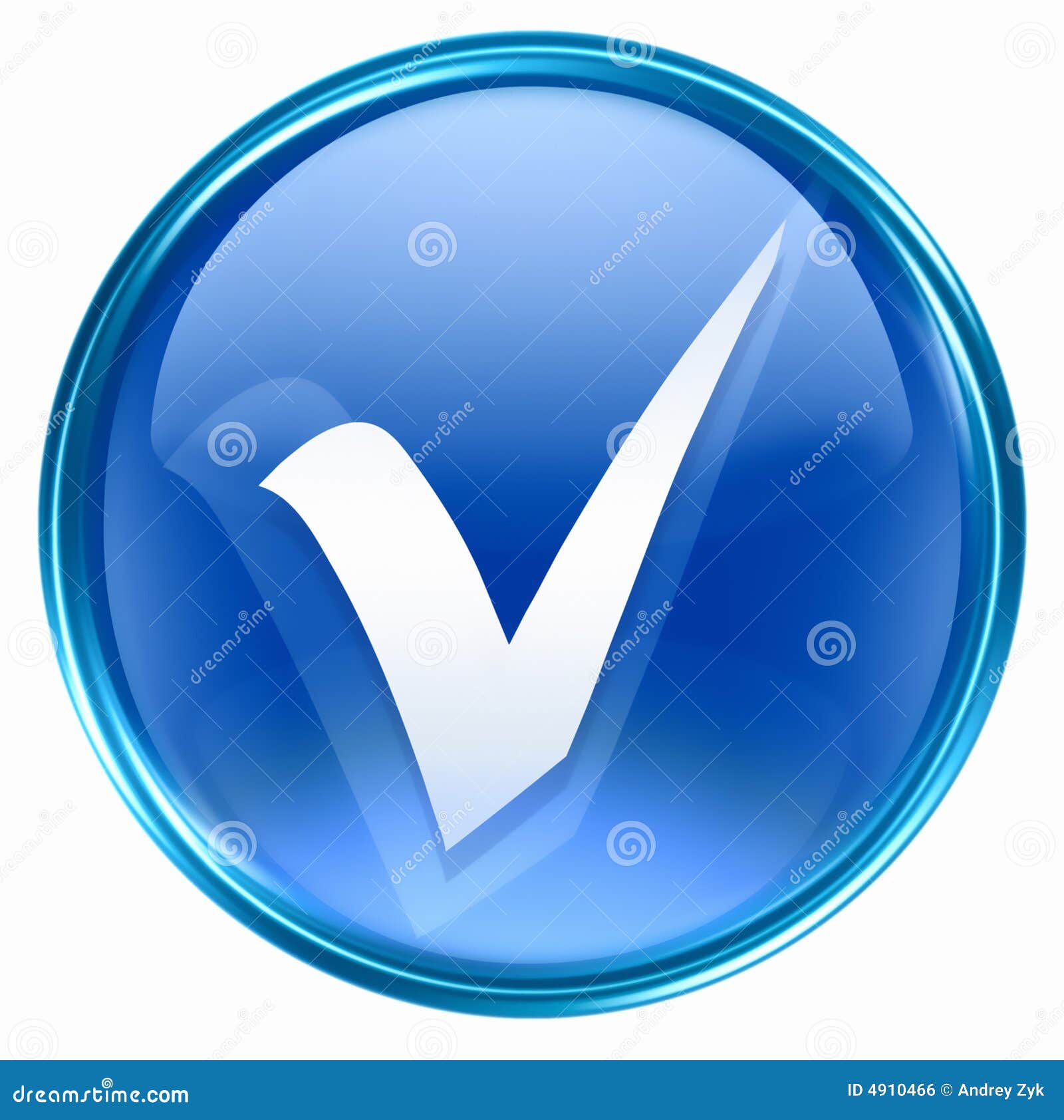 Check icon blue stock illustration. Illustration of direction - 4910466