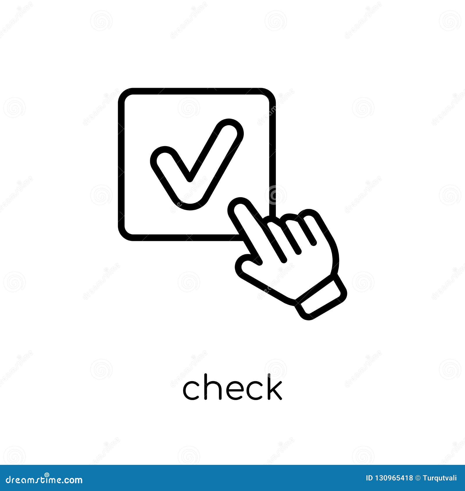 Check Icon from Collection. Stock Vector - Illustration of tick ...