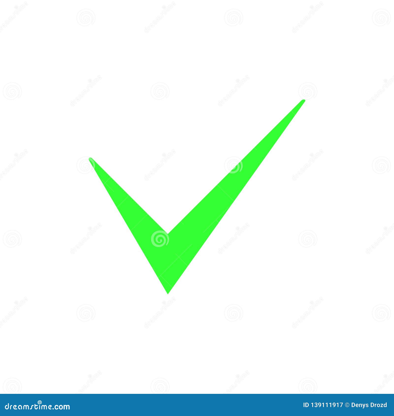 Check Icon Vector. Check Mark Icon Illustration. Stock Vector ...